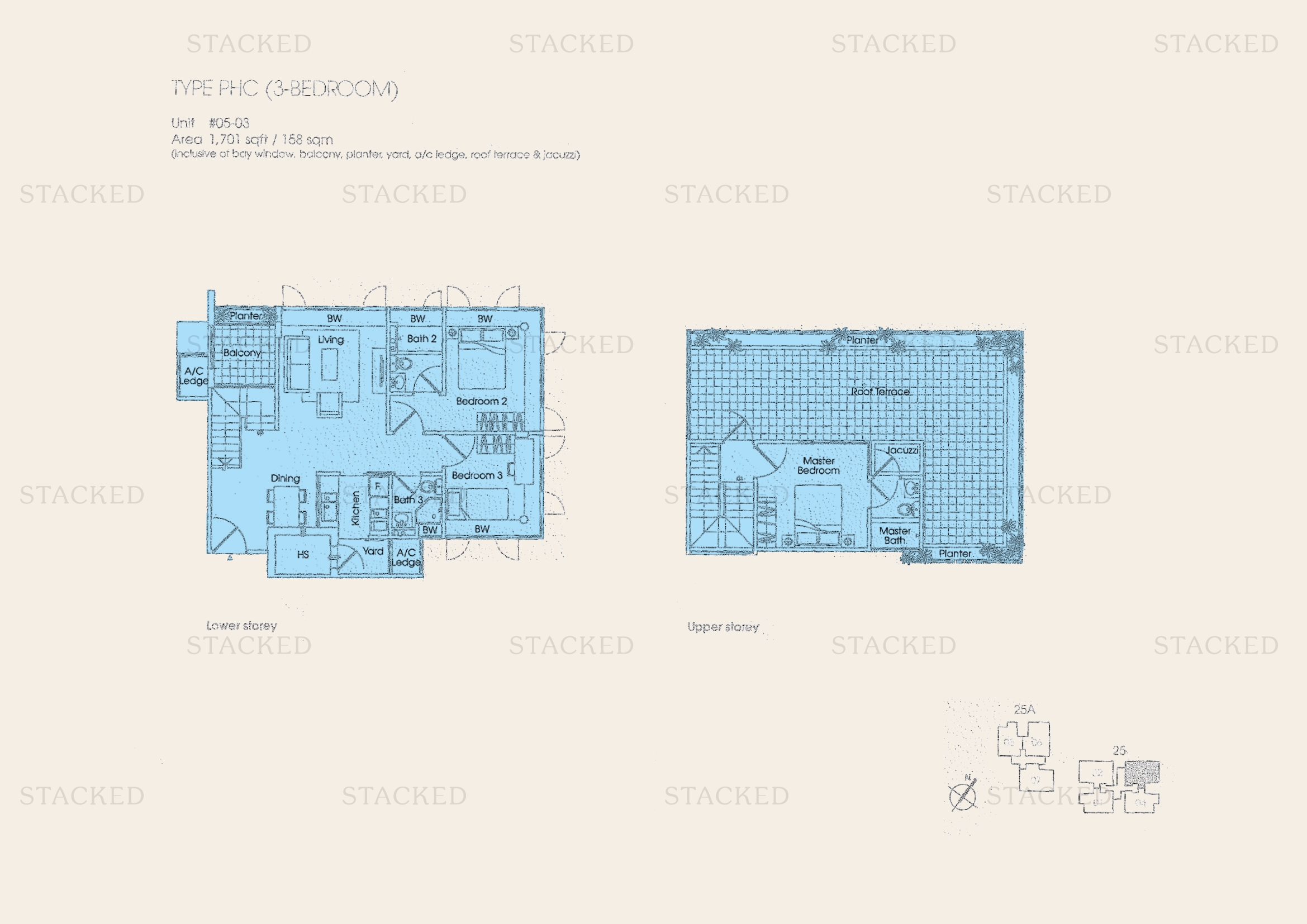 Stacked homes - D'chateau @ Shelford Singapore Condo Floor Plans ...