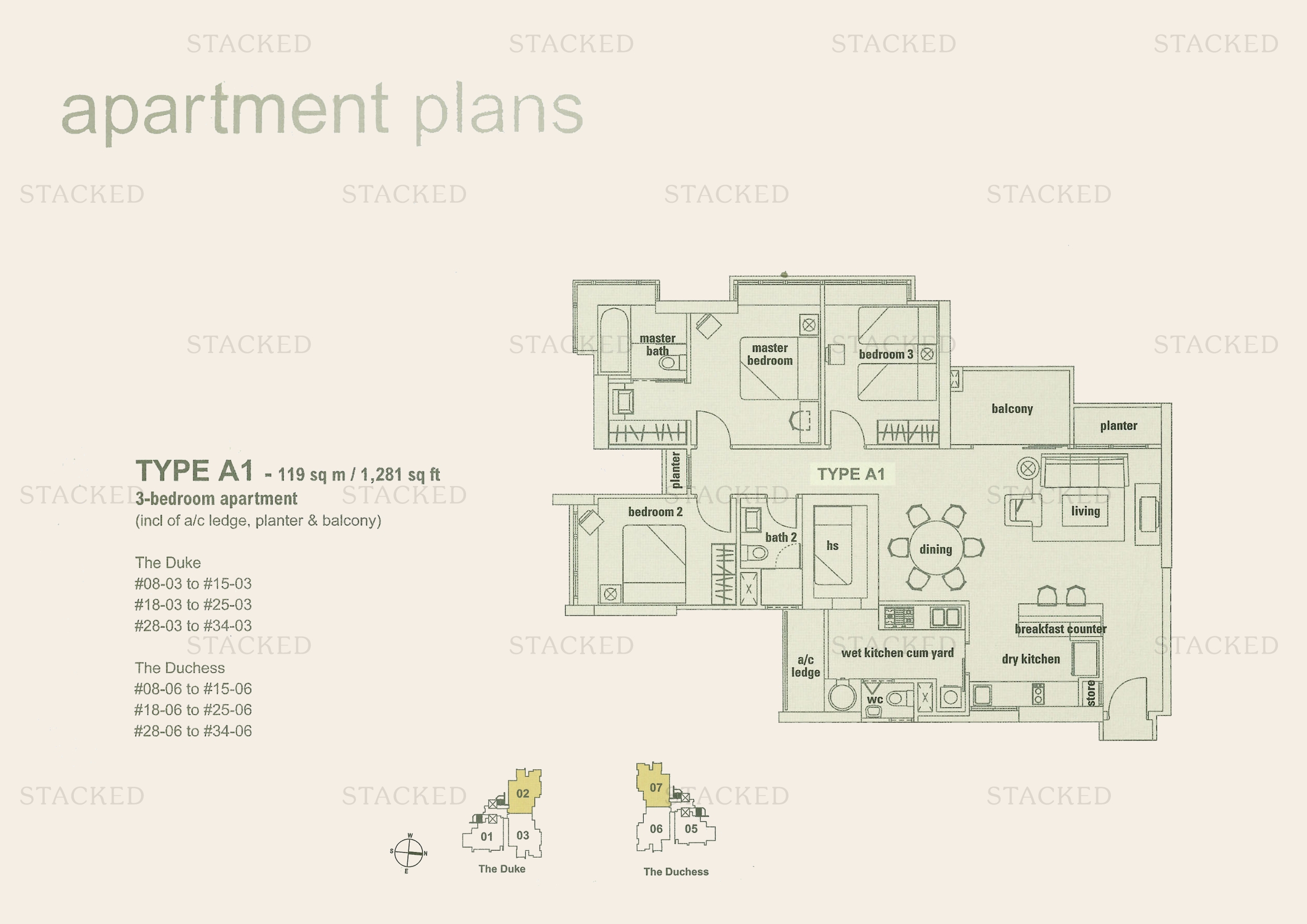Stacked homes - De Royale Singapore Condo Floor Plans, Images And ...