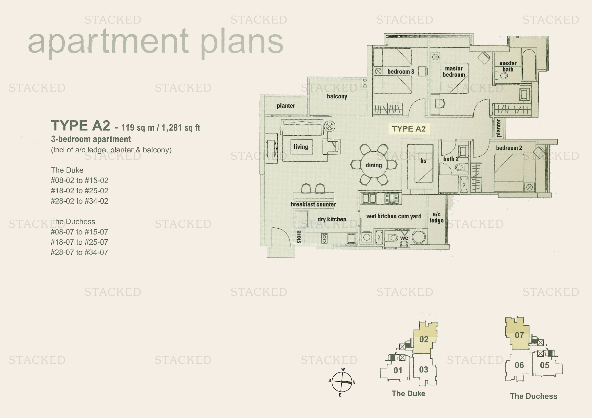 Stacked homes - De Royale Singapore Condo Floor Plans, Images And ...