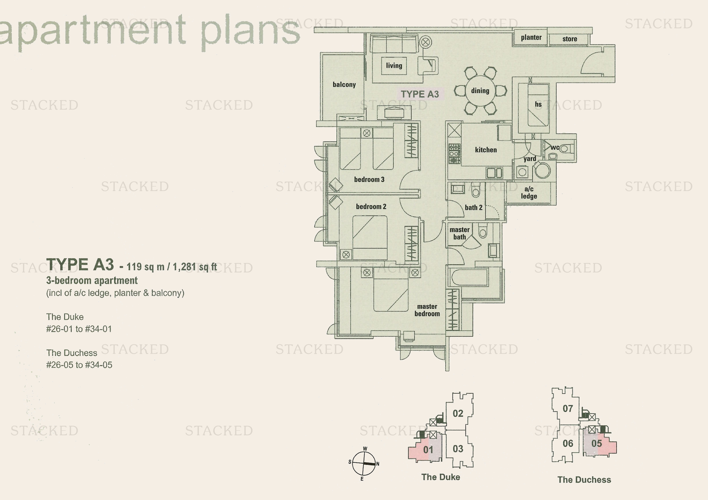 Stacked homes - De Royale Singapore Condo Floor Plans, Images And ...