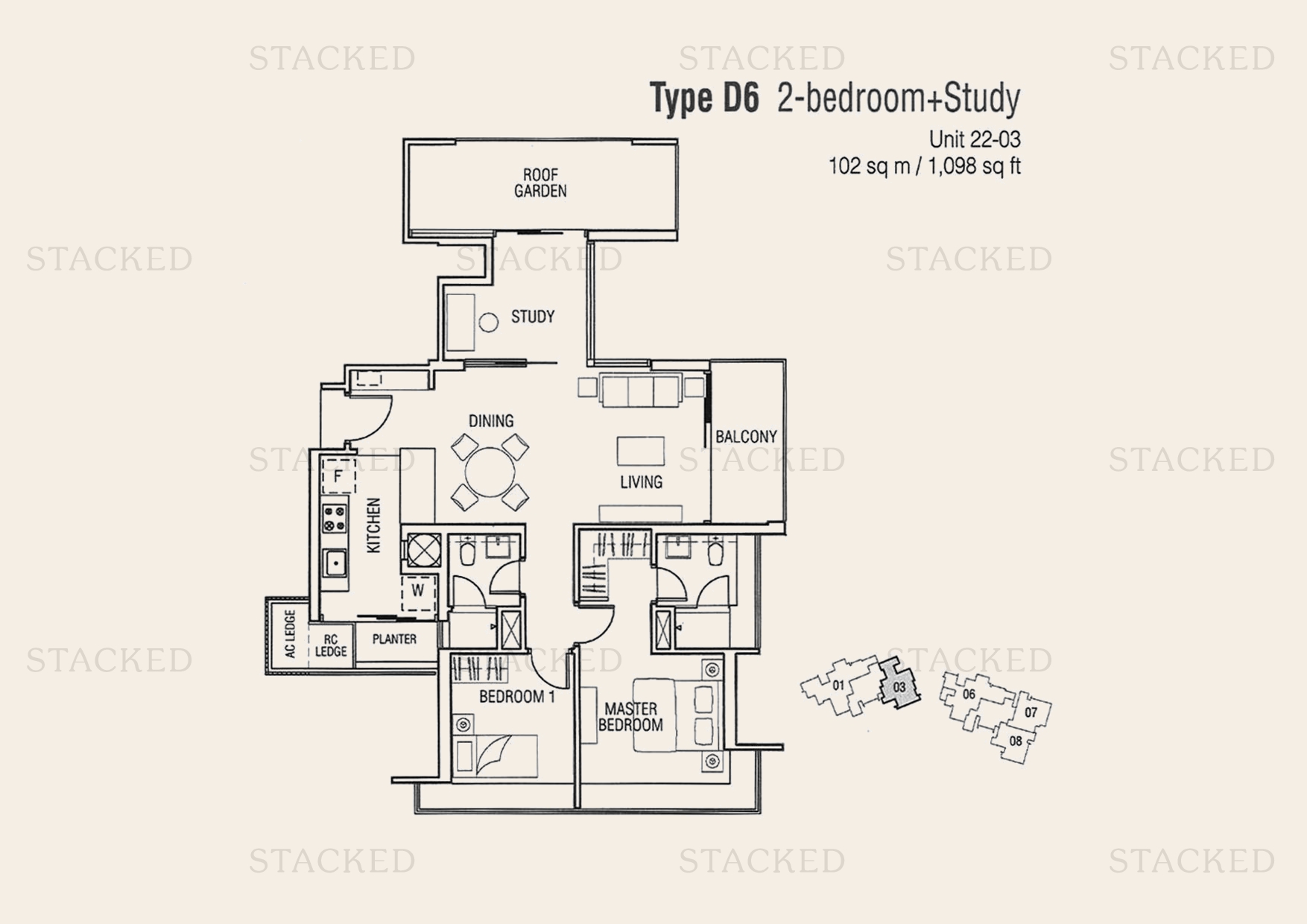 Stacked homes - Domain 21 Singapore Condo Floor Plans, Images And ...