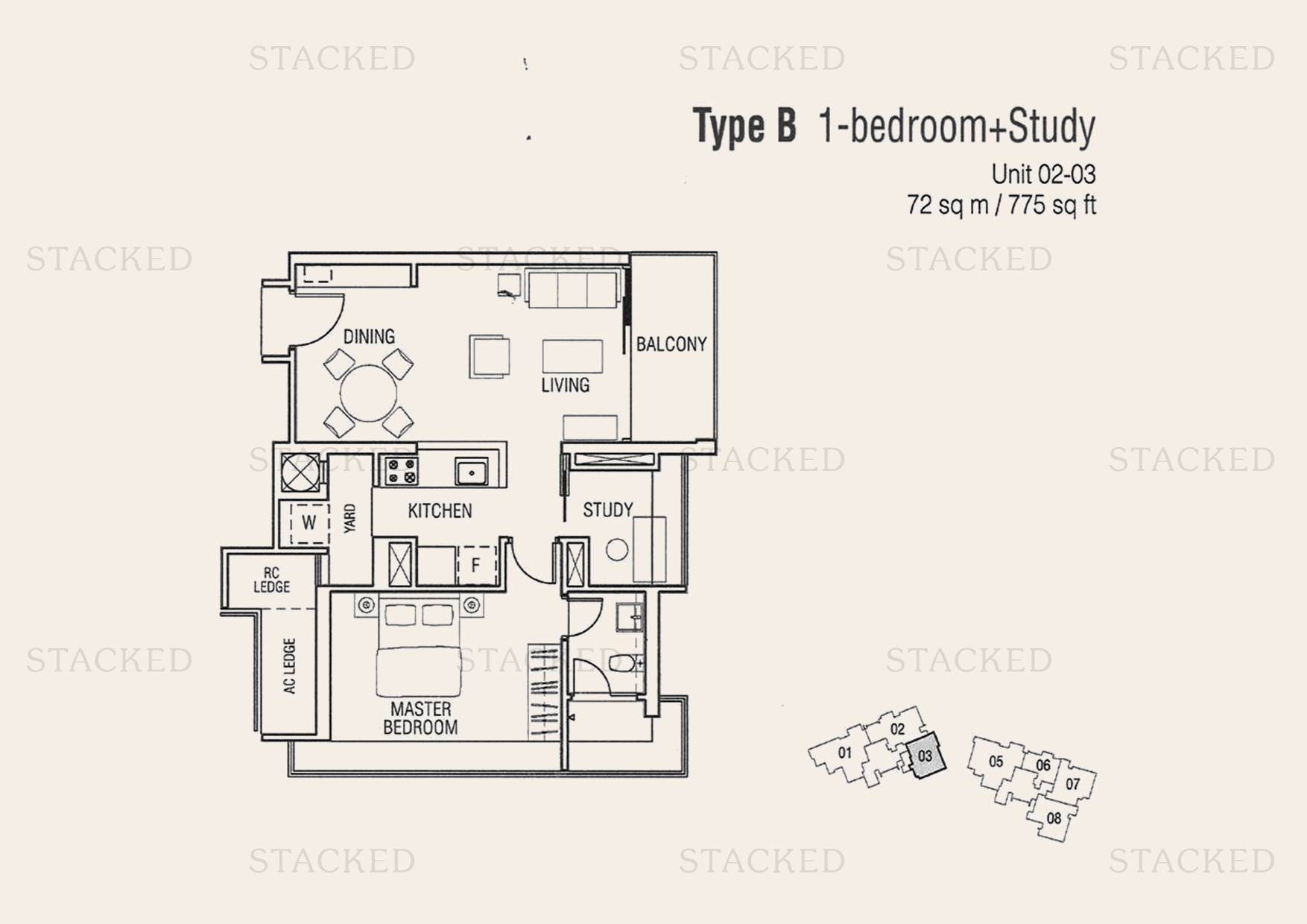 Stacked homes - Domain 21 Singapore Condo Floor Plans, Images And ...