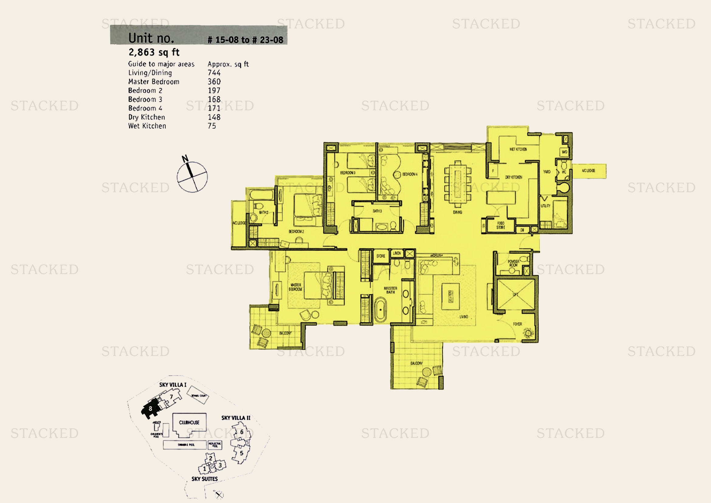 Stacked homes - Draycott Eight Singapore Condo Floor Plans, Images And ...