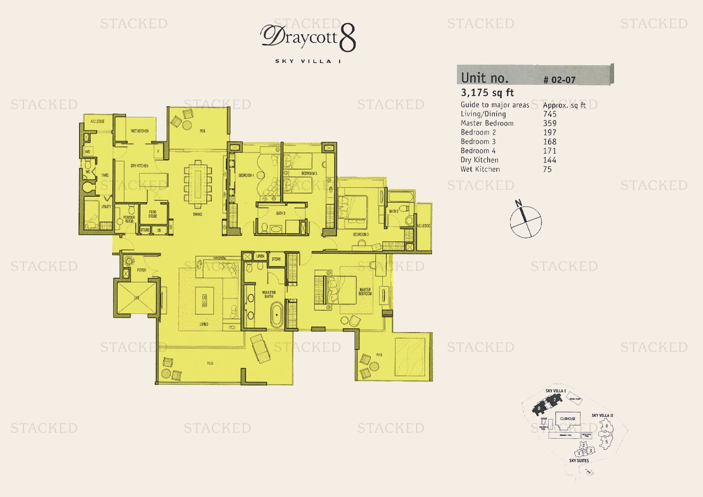 Stacked homes - Draycott Eight Singapore Condo Floor Plans, Images And ...