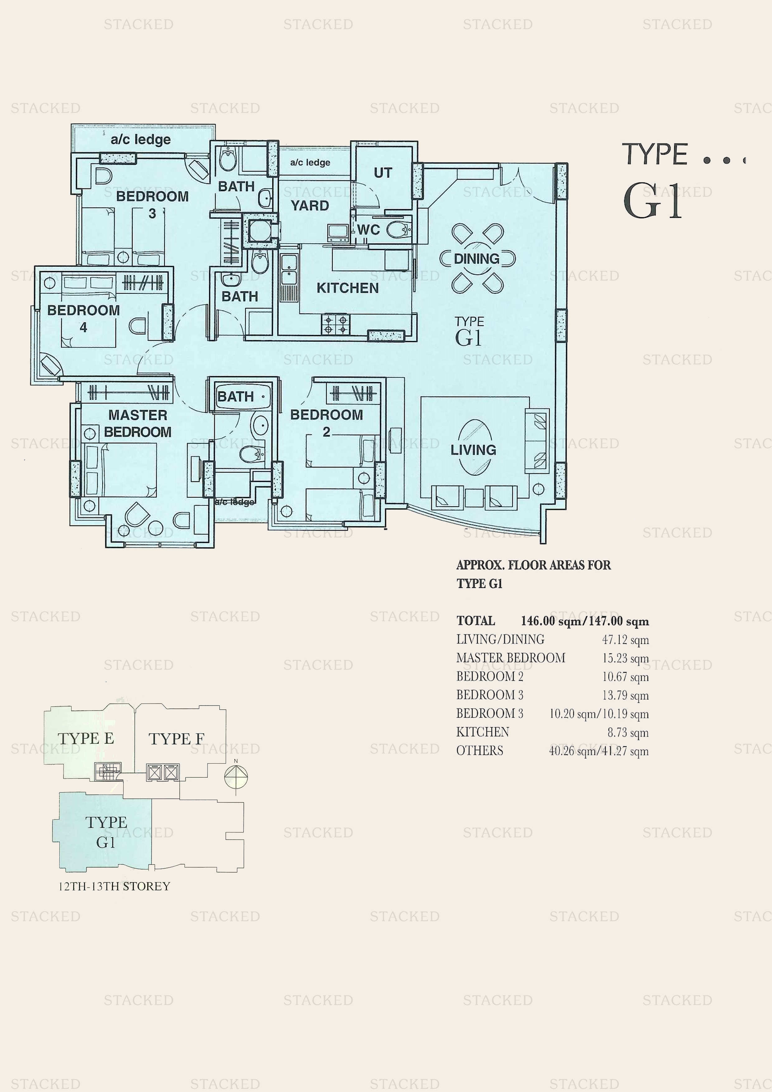 Stacked homes - Dunman Place Singapore Condo Floor Plans, Images And ...