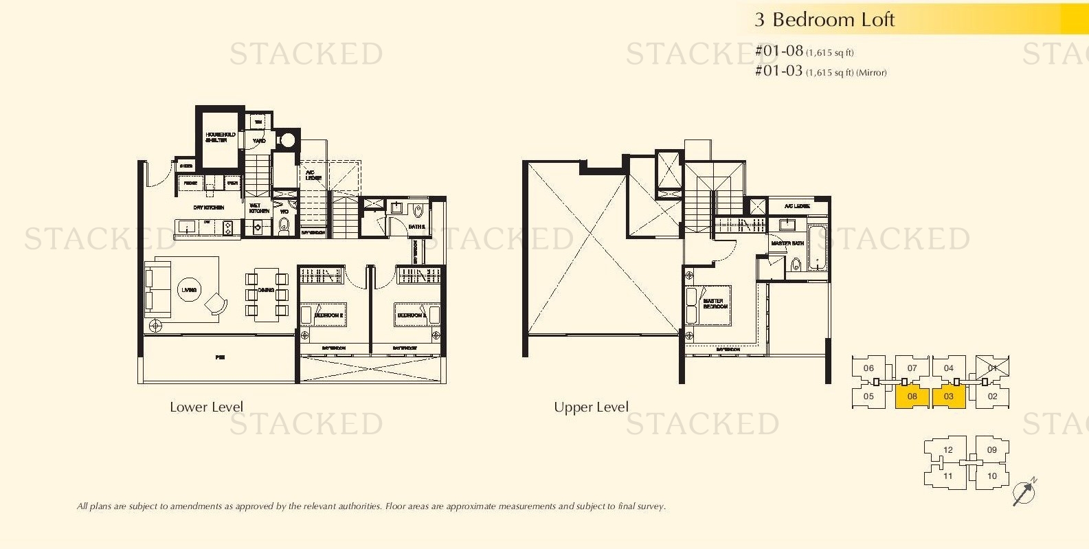 Stacked homes - Dukes Residence Singapore Condo Floor Plans, Images And ...