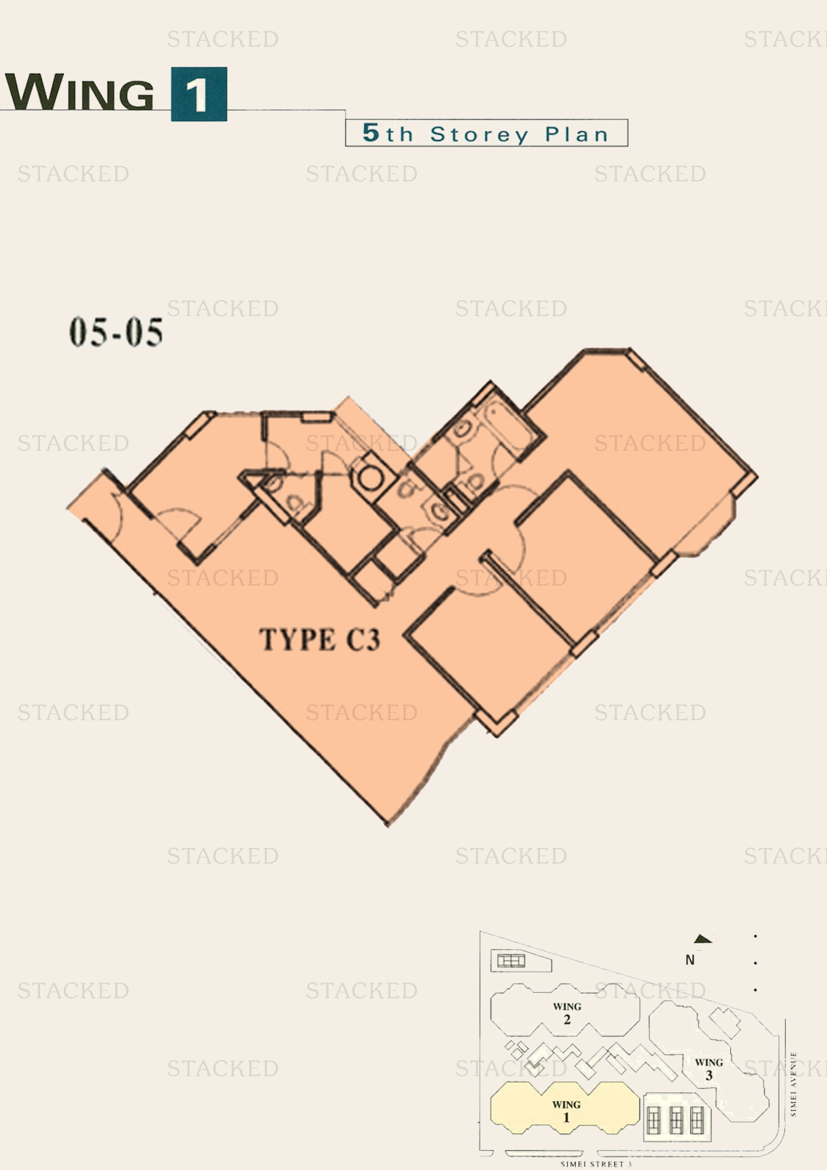 Stacked homes - Eastpoint Green Singapore Condo Floor Plans, Images And ...