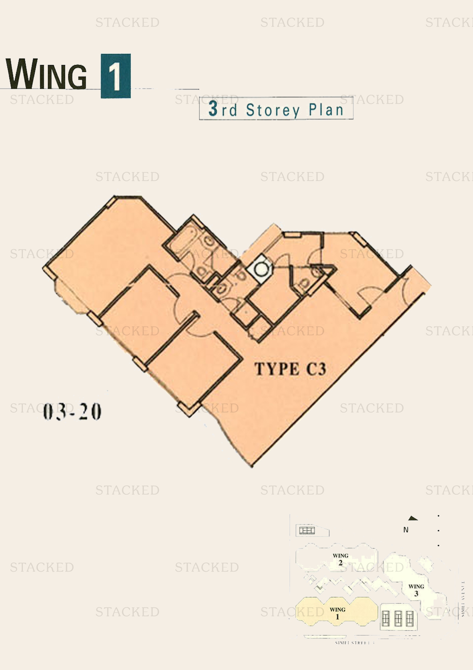 Stacked homes - Eastpoint Green Singapore Condo Floor Plans, Images And ...