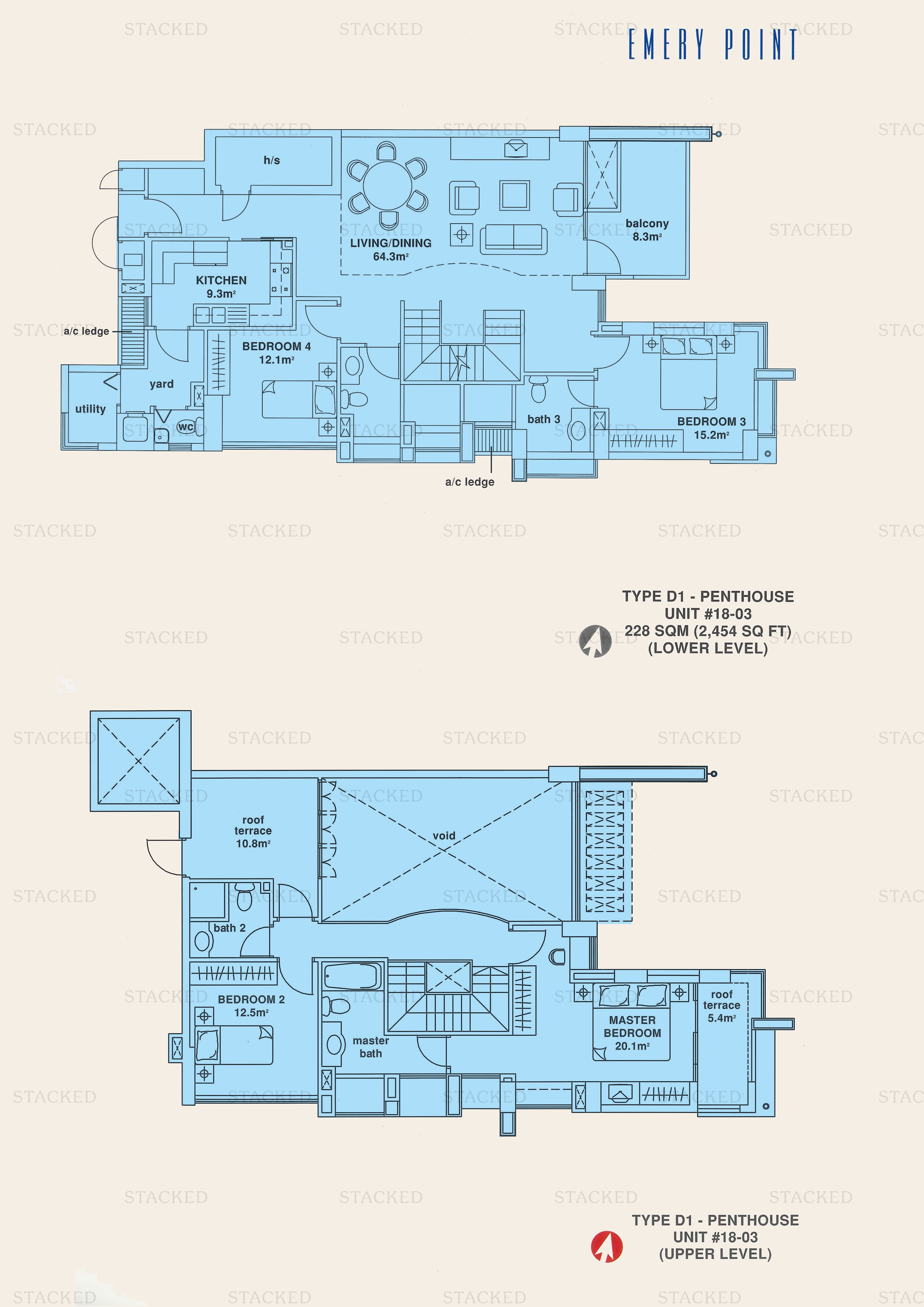 Stacked homes - Emery Point Singapore Condo Floor Plans, Images And ...
