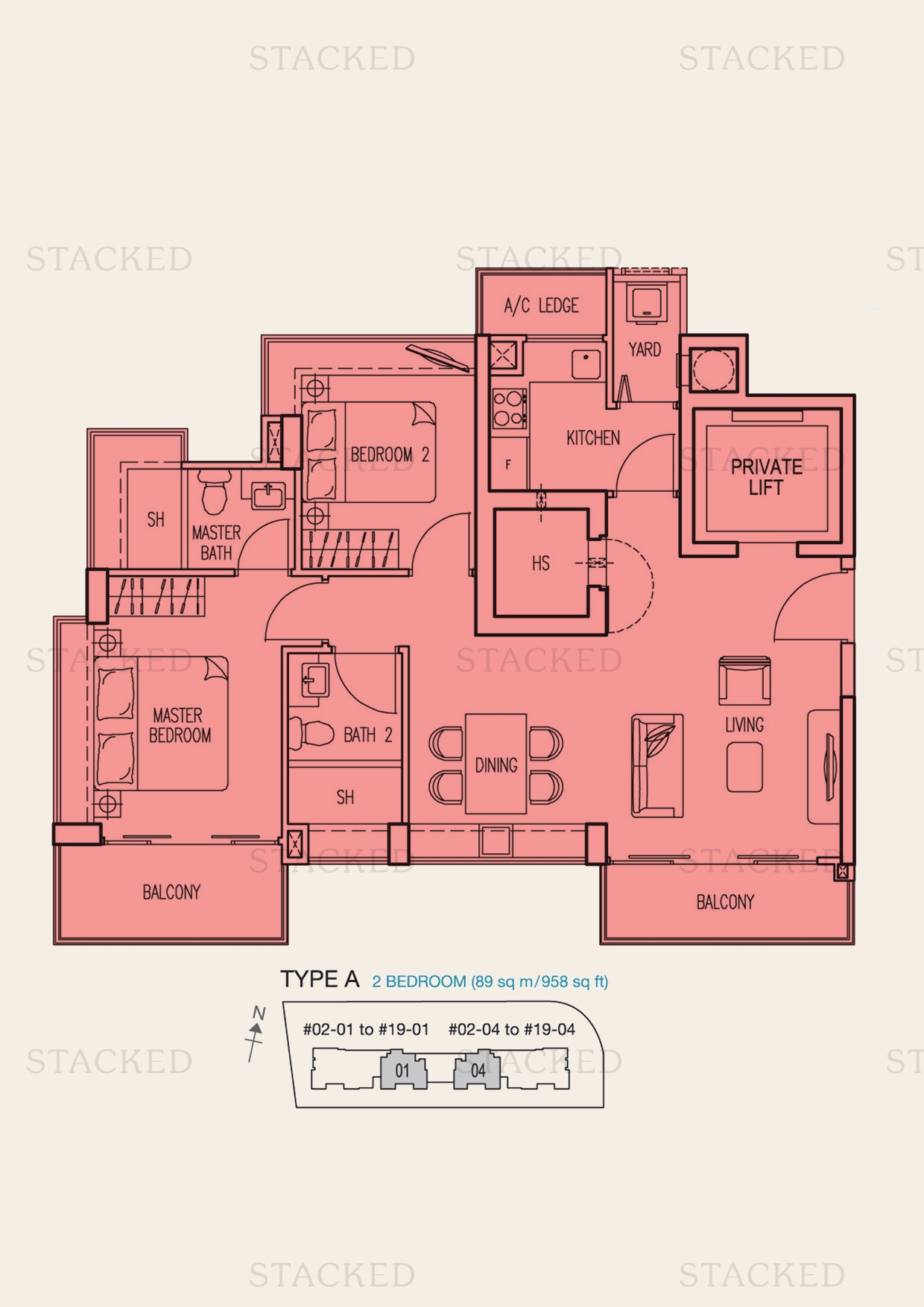 Stacked homes - Esta Ruby Singapore Condo Floor Plans, Images And ...