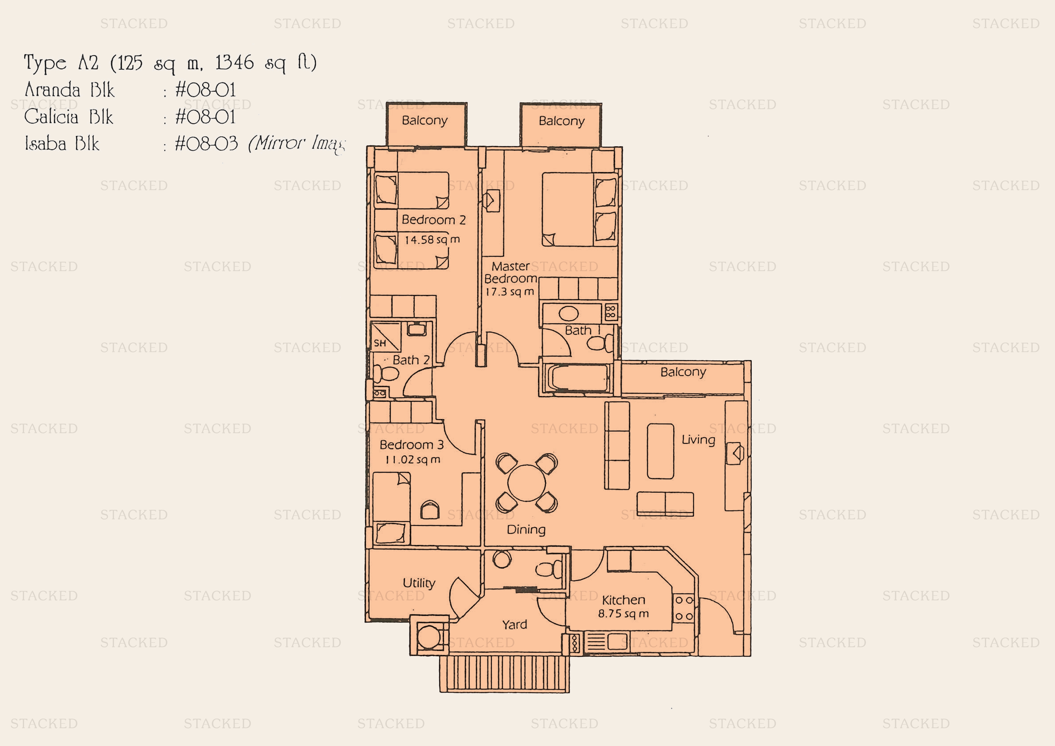 Stacked homes - Estella Gardens Singapore Condo Floor Plans, Images And ...