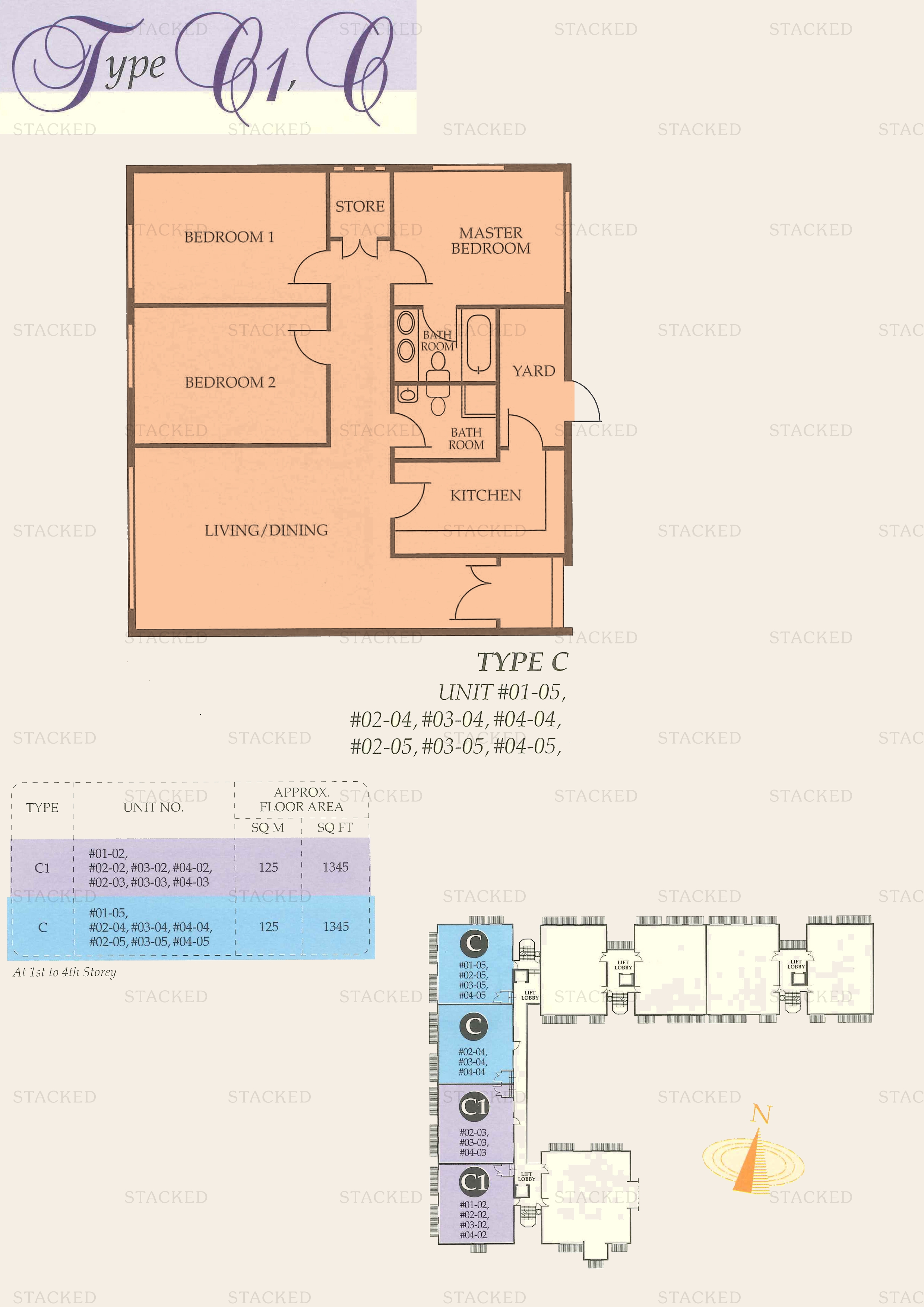 Stacked homes - Eunos Green Singapore Condo Floor Plans, Images And ...