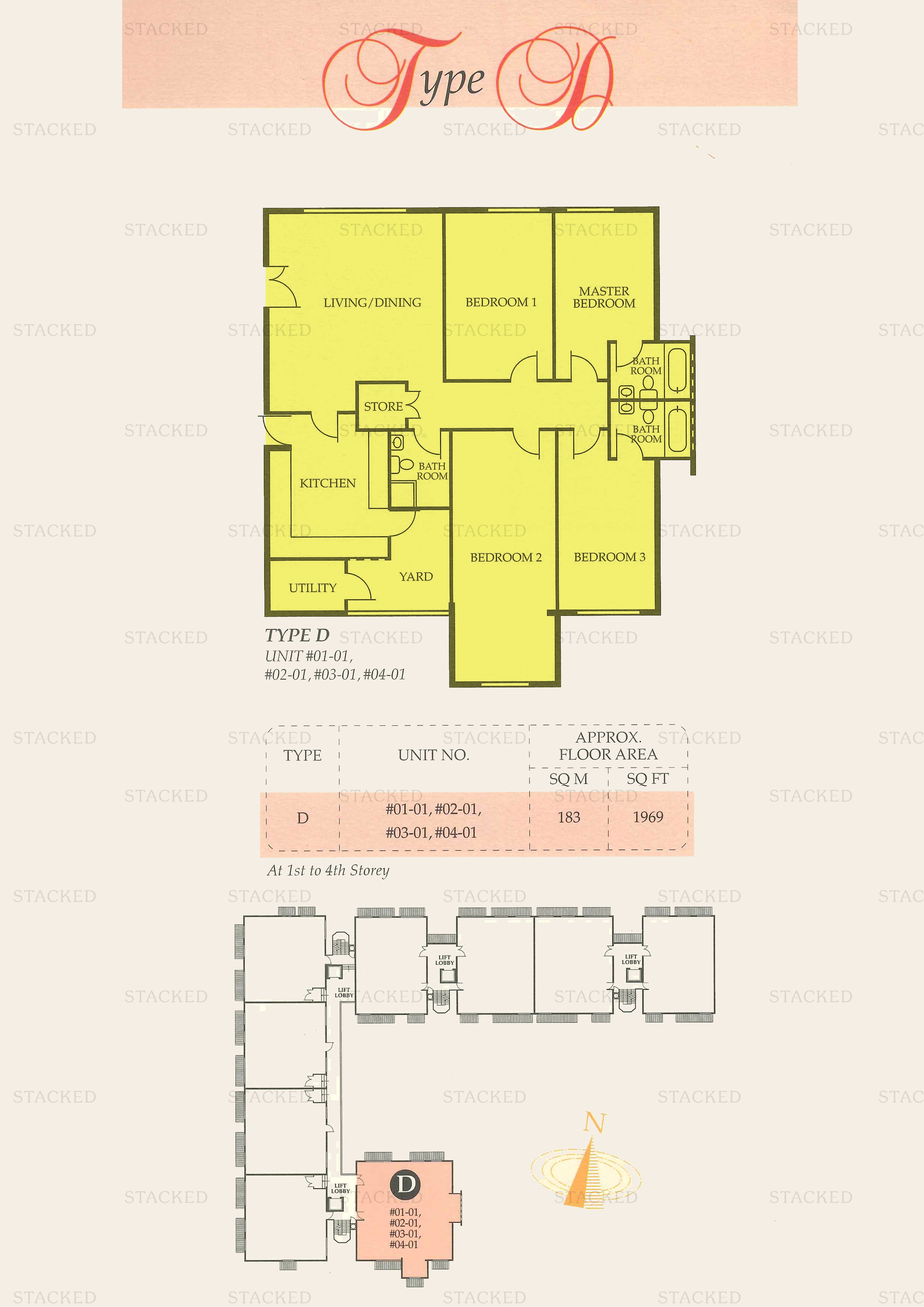 Stacked homes - Eunos Green Singapore Condo Floor Plans, Images And ...