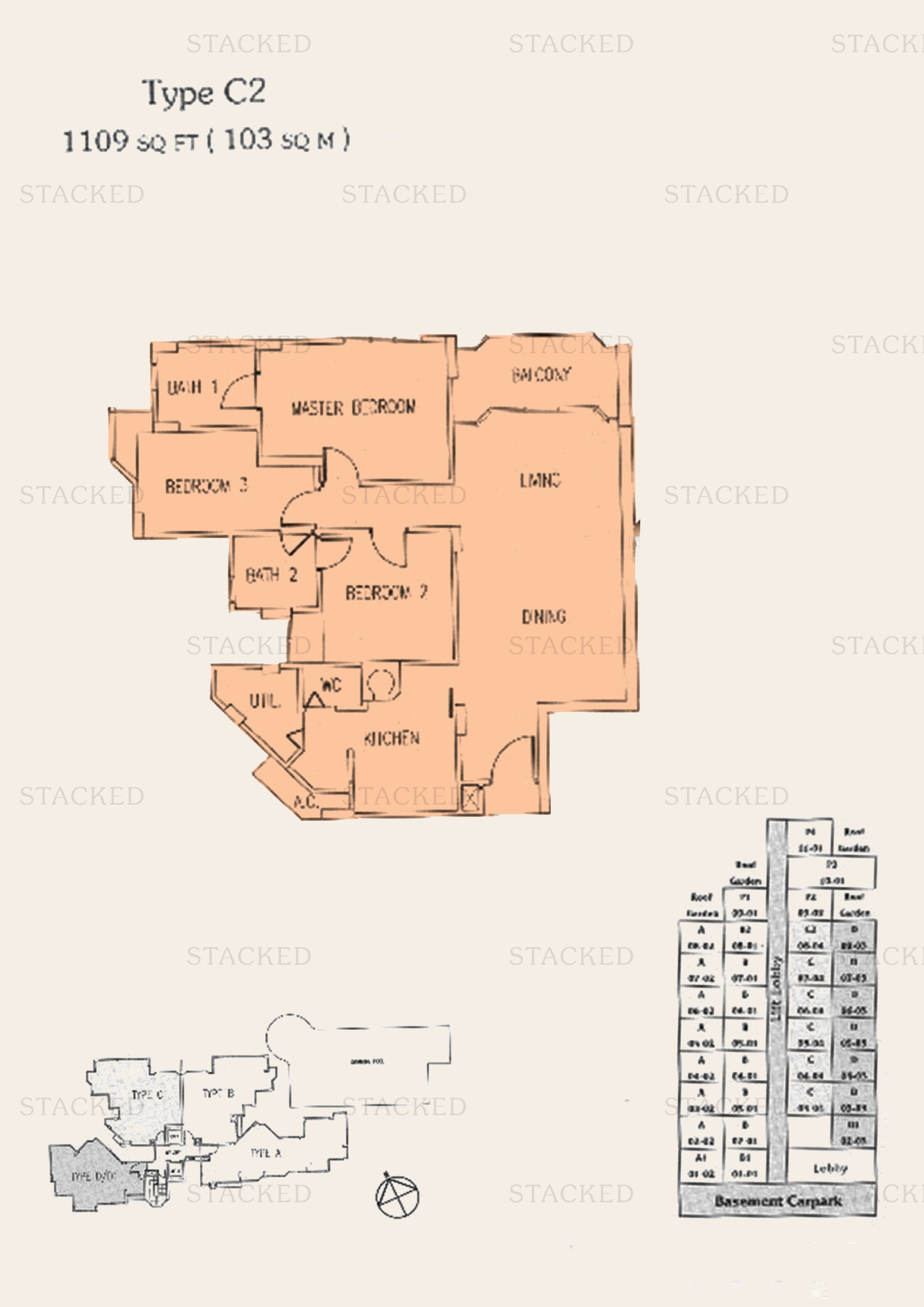 Stacked homes - Ewe Boon Regent Singapore Condo Floor Plans, Images And ...