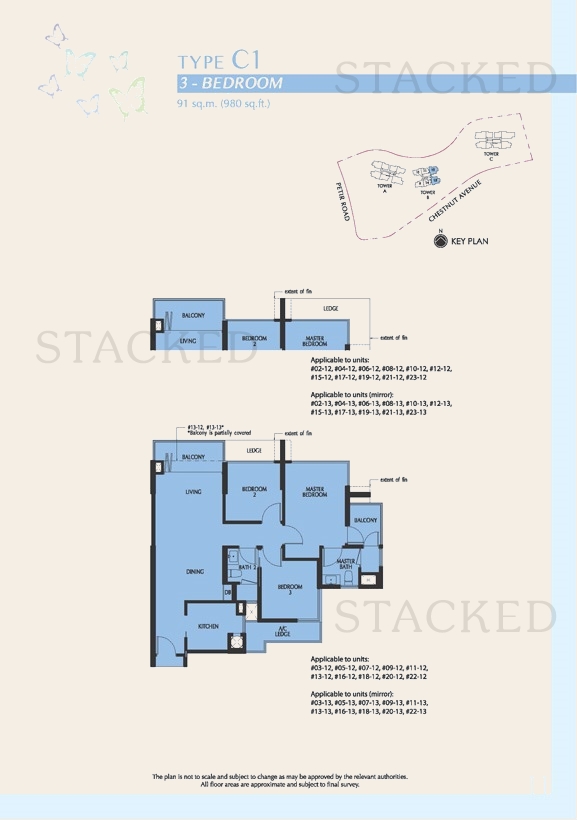 Stacked homes - Eco Sanctuary Singapore Condo Floor Plans, Images And ...