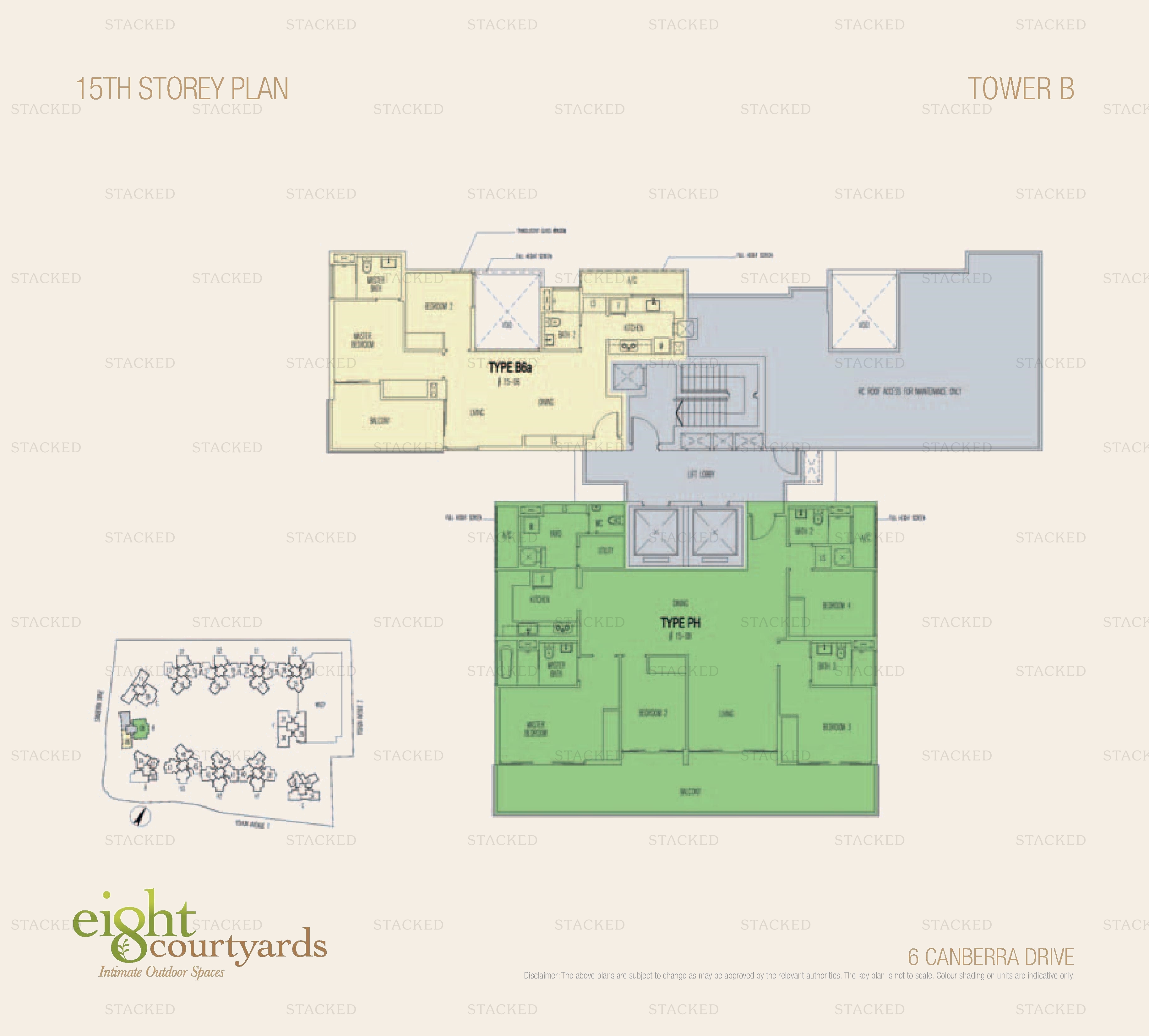 Stacked homes - Eight Courtyards Singapore Condo Floor Plans, Images ...