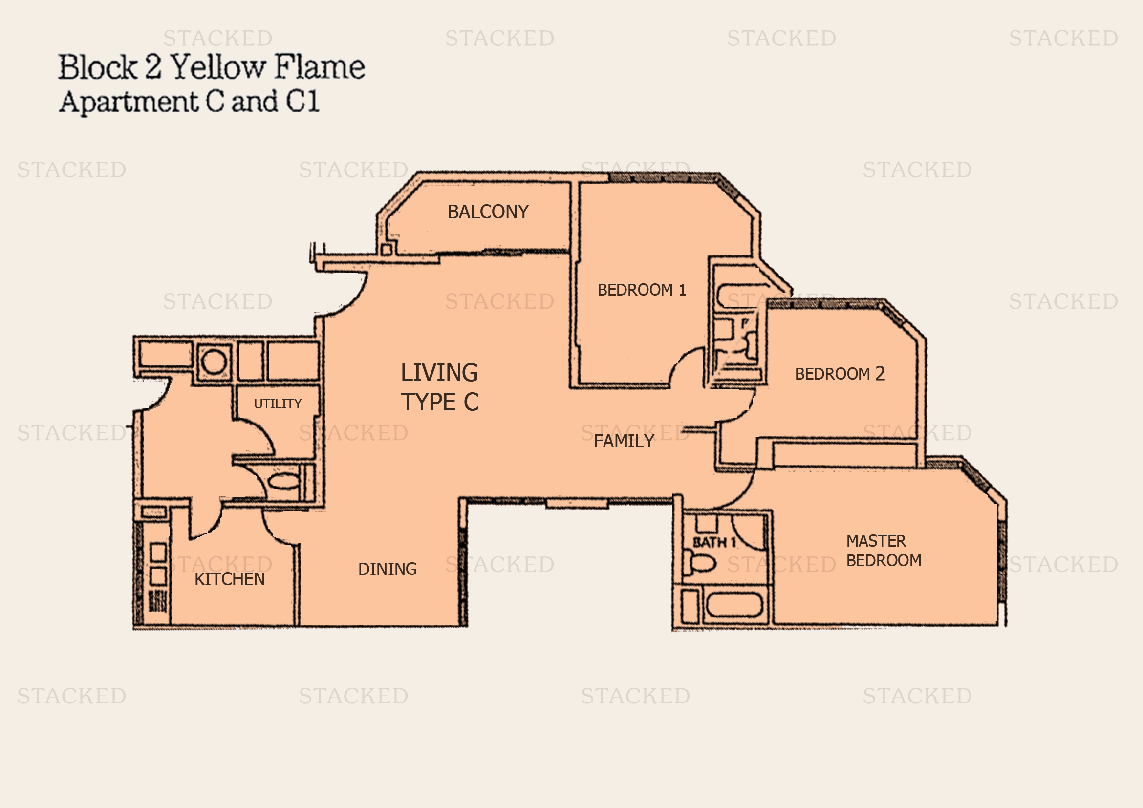 Stacked homes - Flame Tree Park Singapore Condo Floor Plans, Images And ...