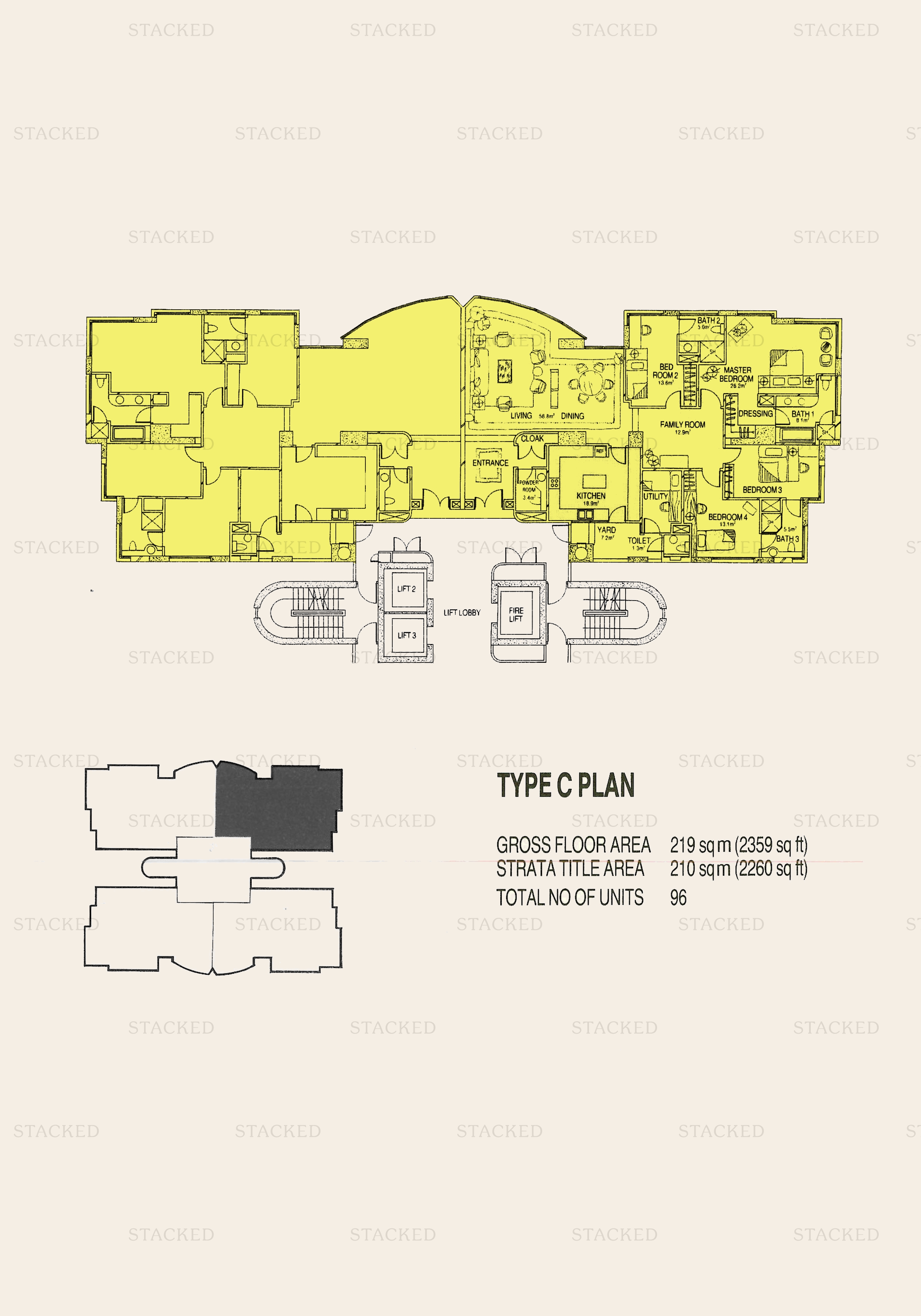 Stacked homes - Four Seasons Park Singapore Condo Floor Plans, Images ...
