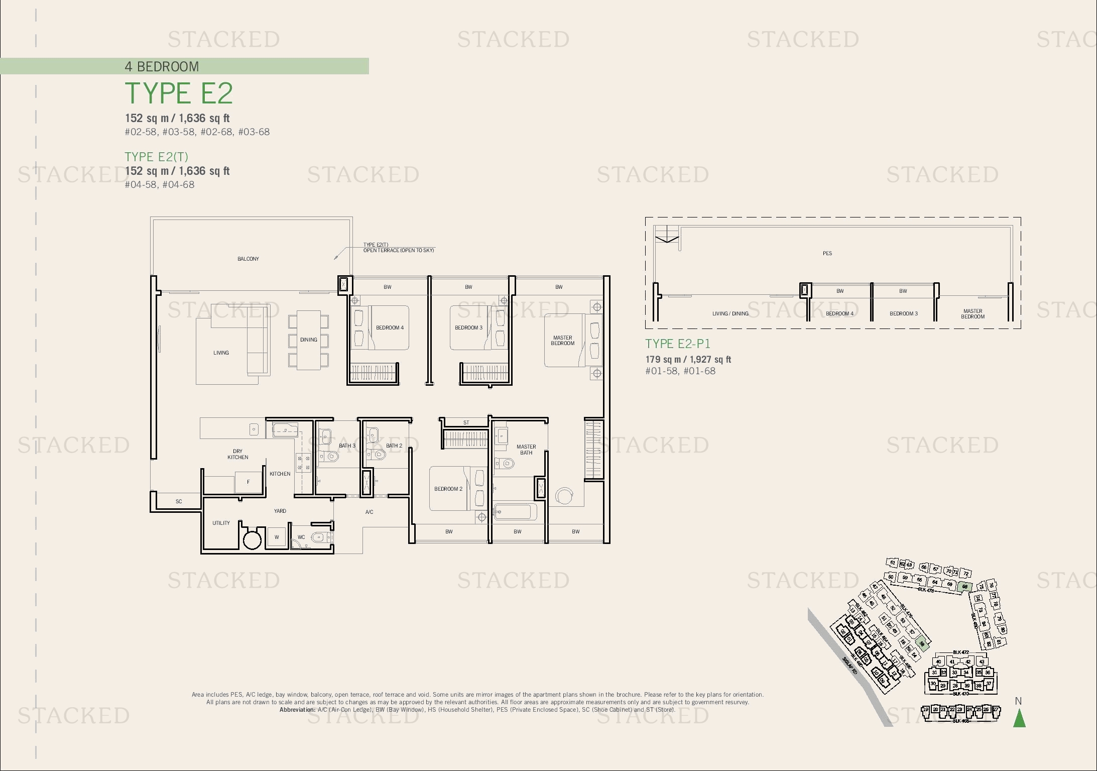 Stacked homes - Flamingo Valley Singapore Condo Floor Plans, Images And ...