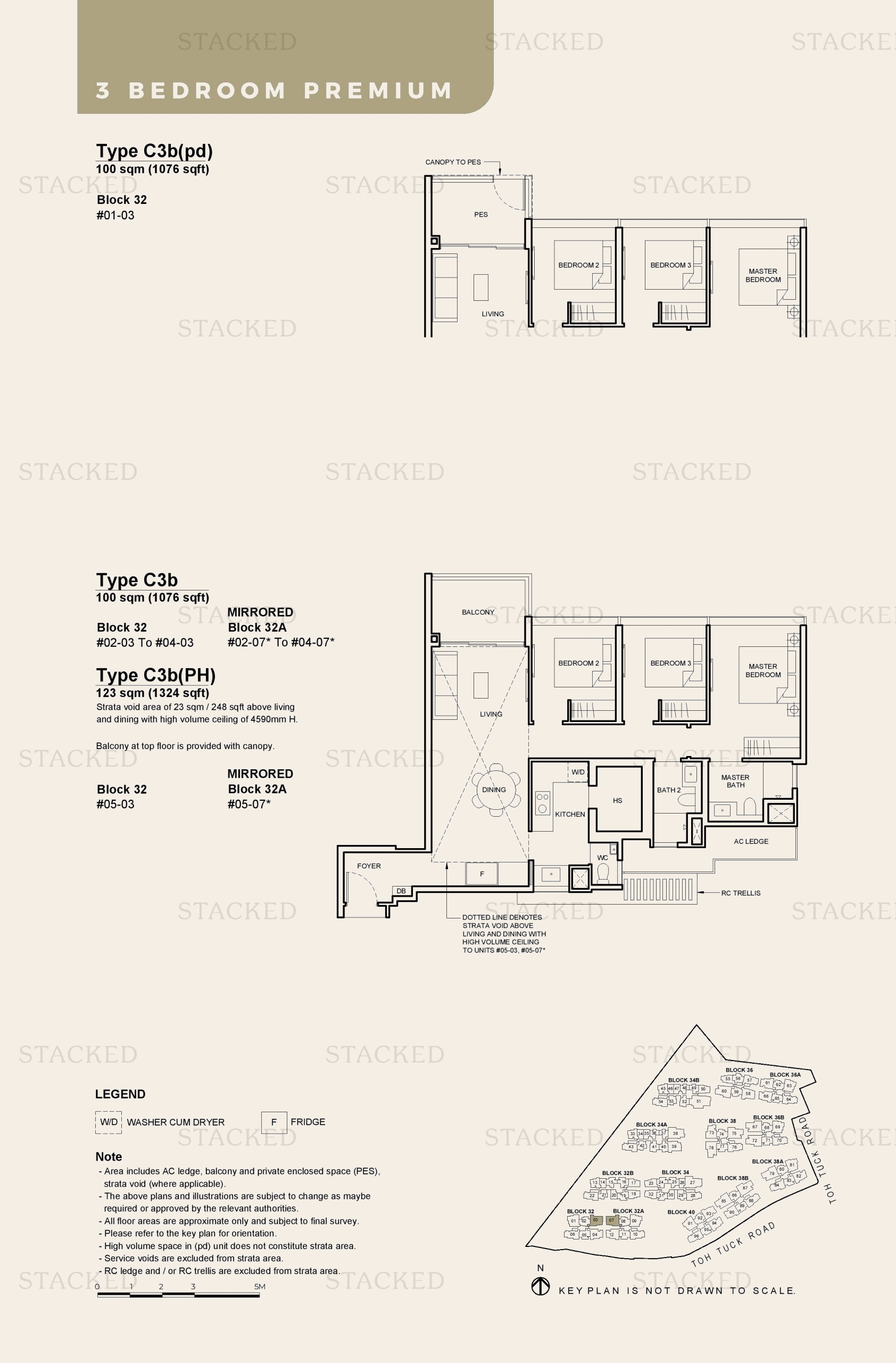 Stacked homes - Forett At Bukit Timah Singapore Condo Floor Plans ...