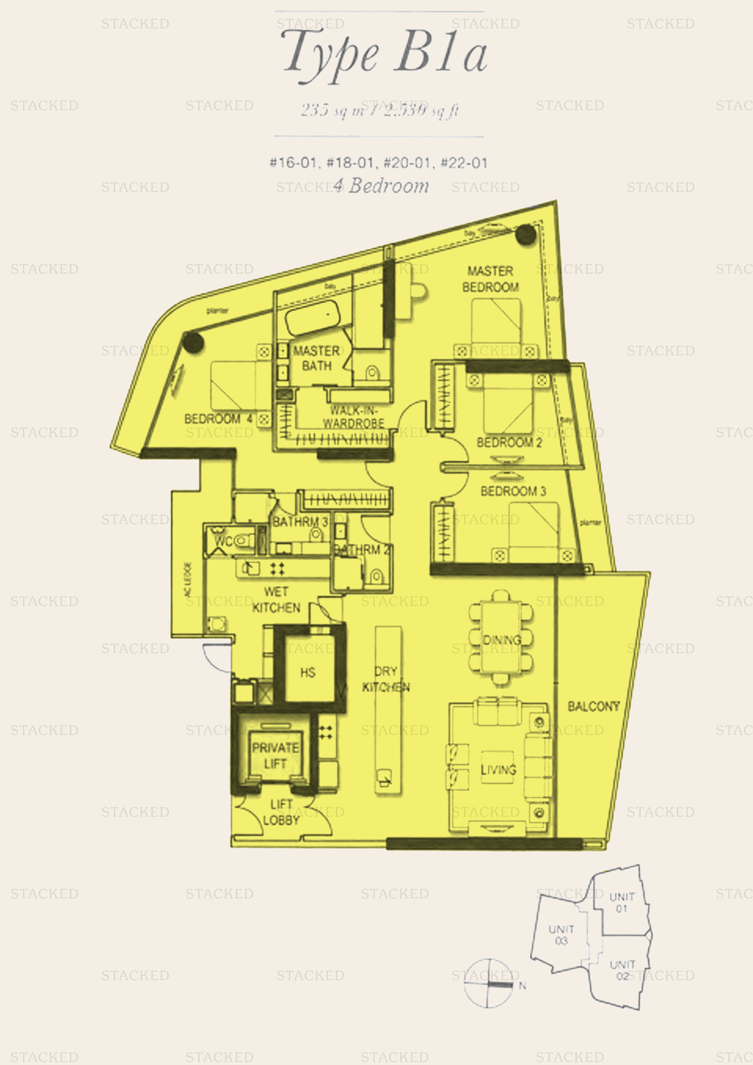 Stacked homes - Grange Infinite Singapore Condo Floor Plans, Images And ...