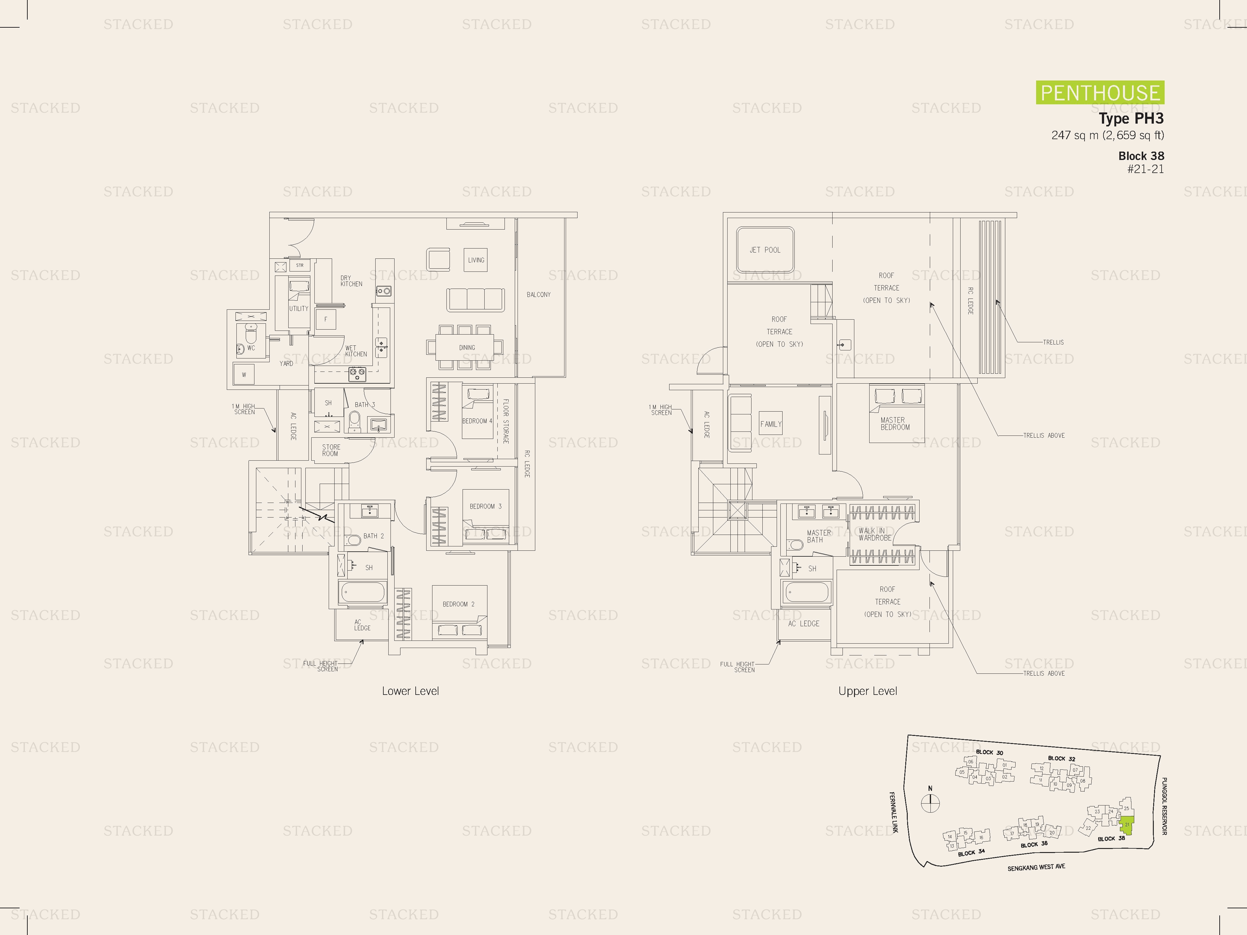 Stacked homes - H2o Residences Singapore Condo Floor Plans, Images And ...