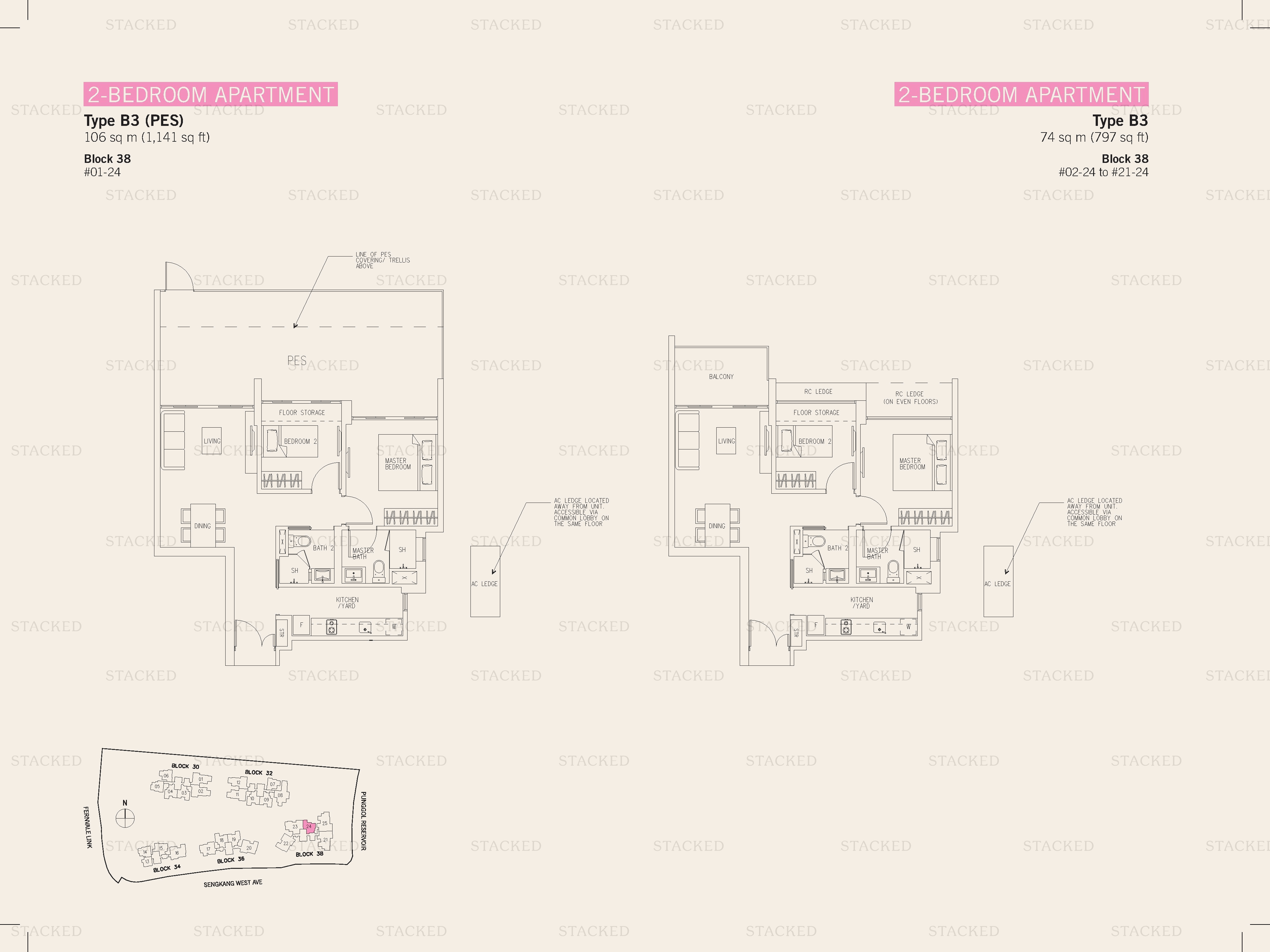 Stacked homes - H2o Residences Singapore Condo Floor Plans, Images And ...