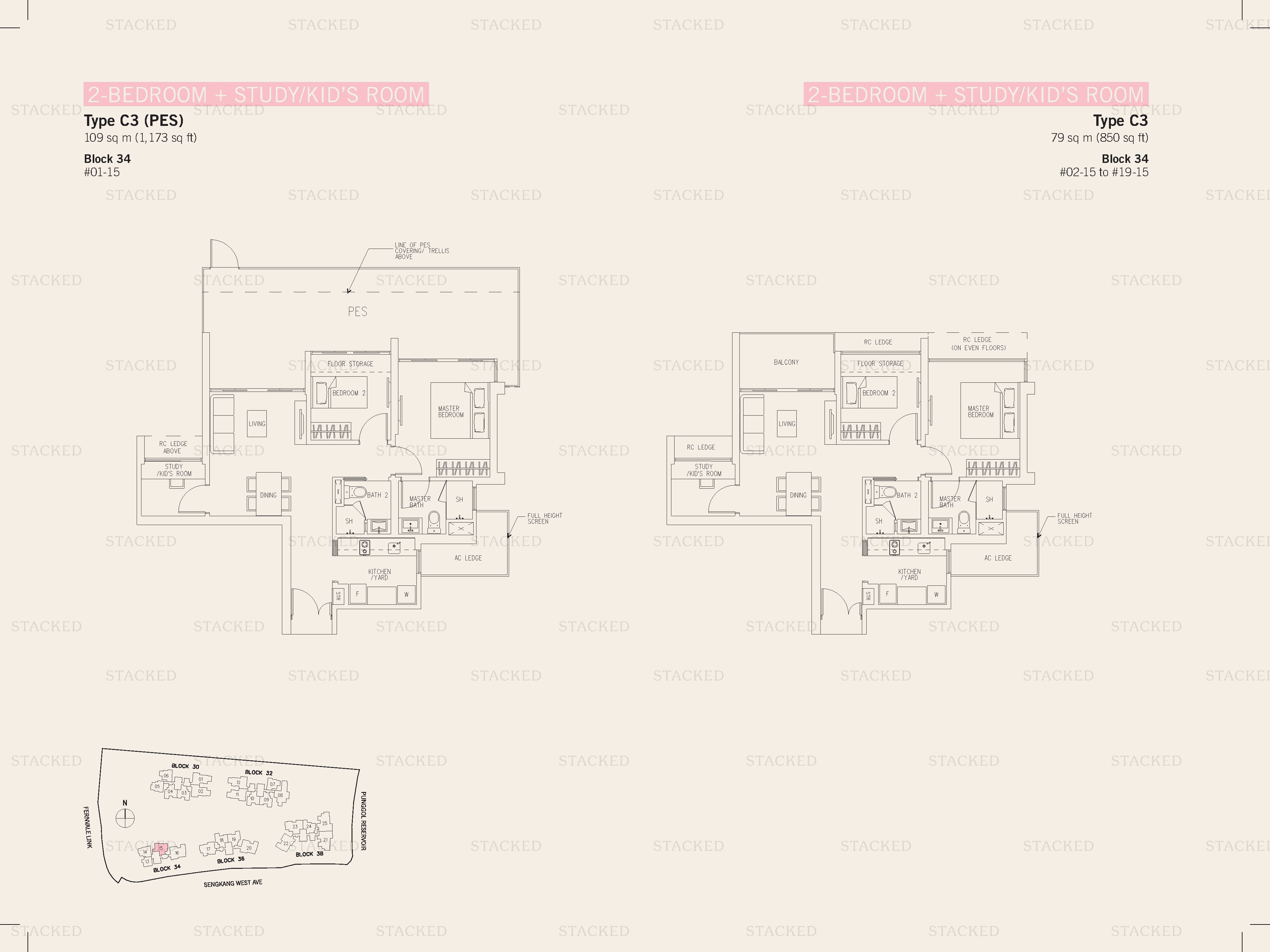 Stacked homes - H2o Residences Singapore Condo Floor Plans, Images And ...