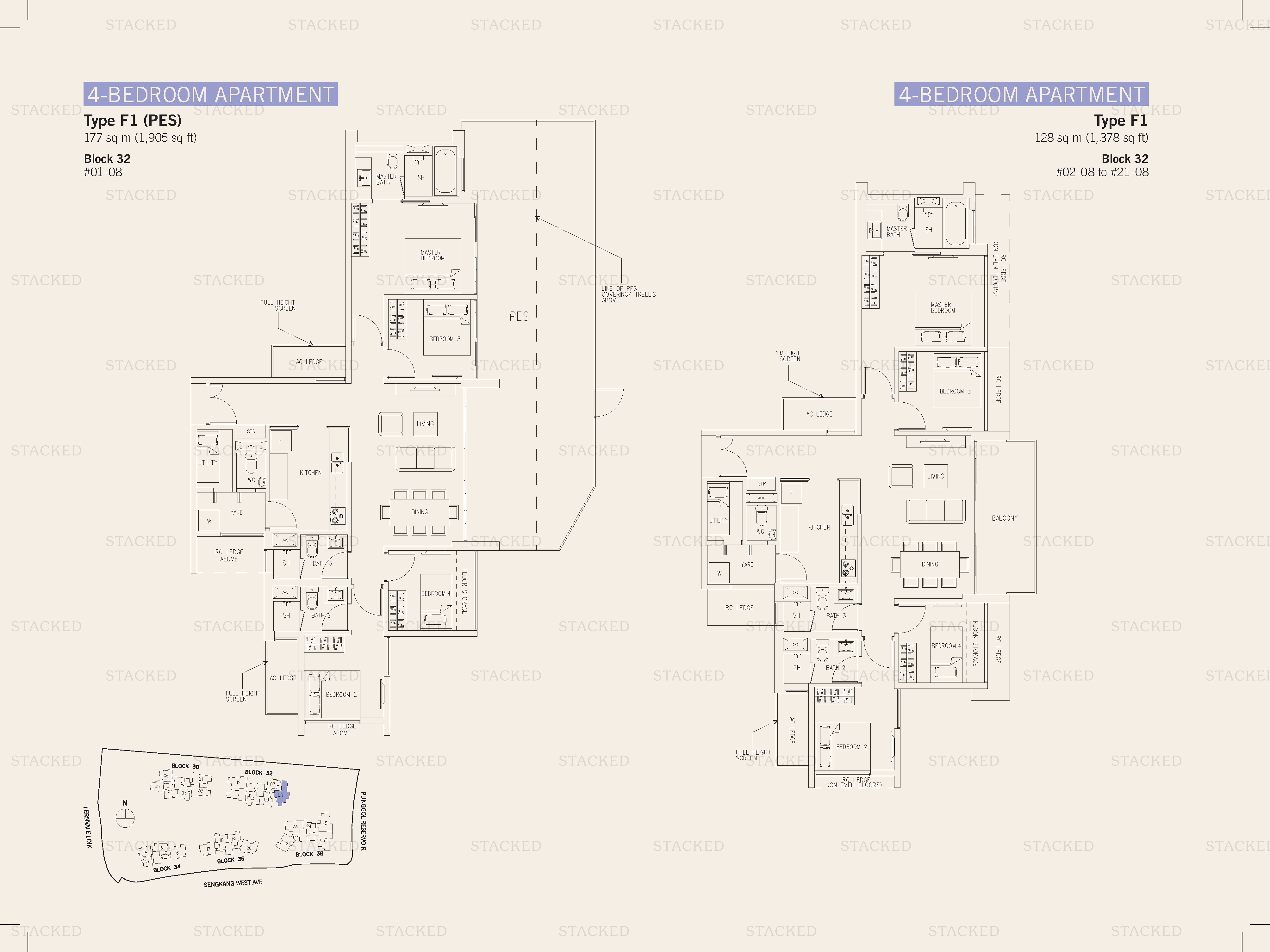 Stacked homes - H2o Residences Singapore Condo Floor Plans, Images And ...