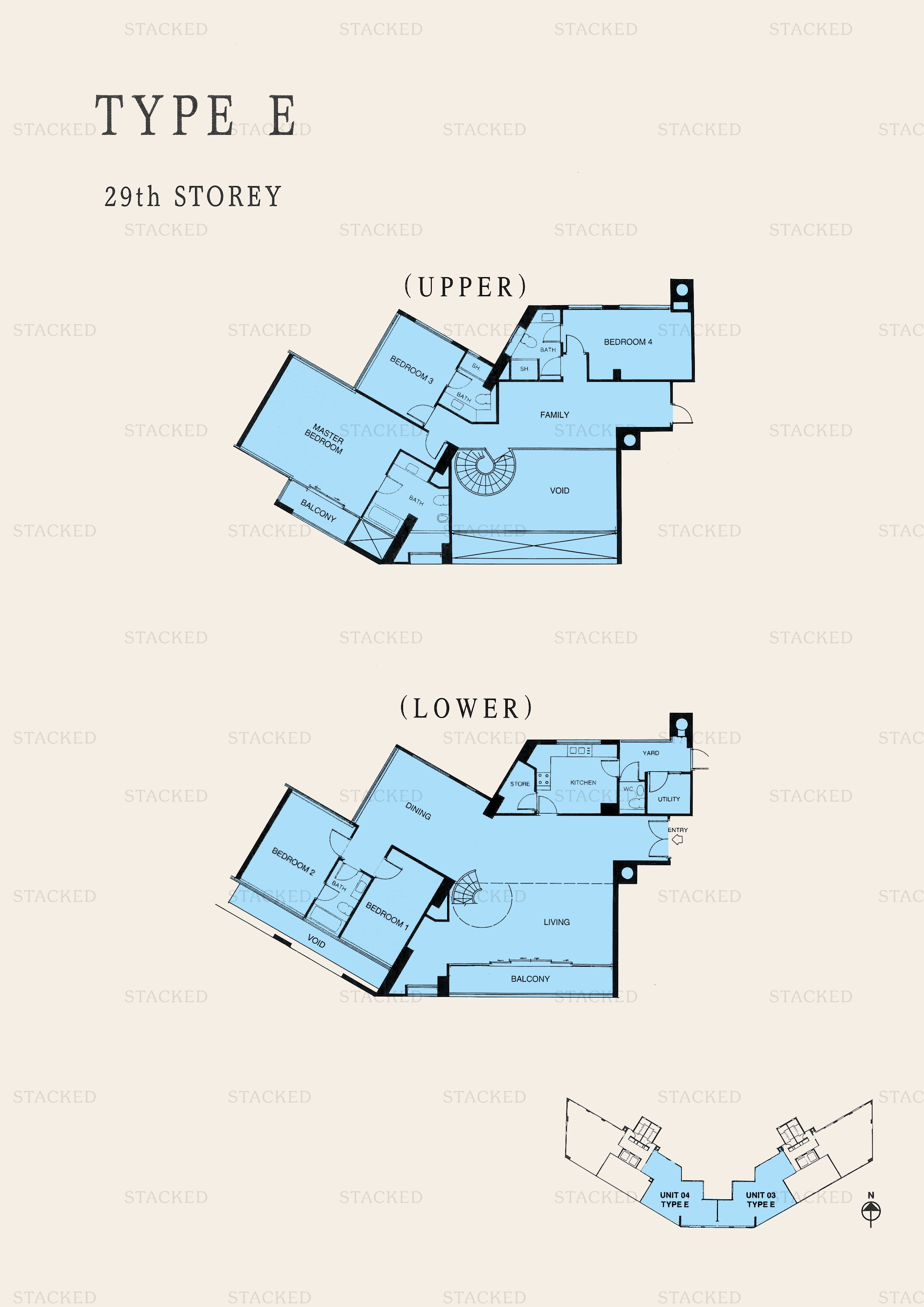 Stacked homes - Harbour View Towers Singapore Condo Floor Plans, Images ...