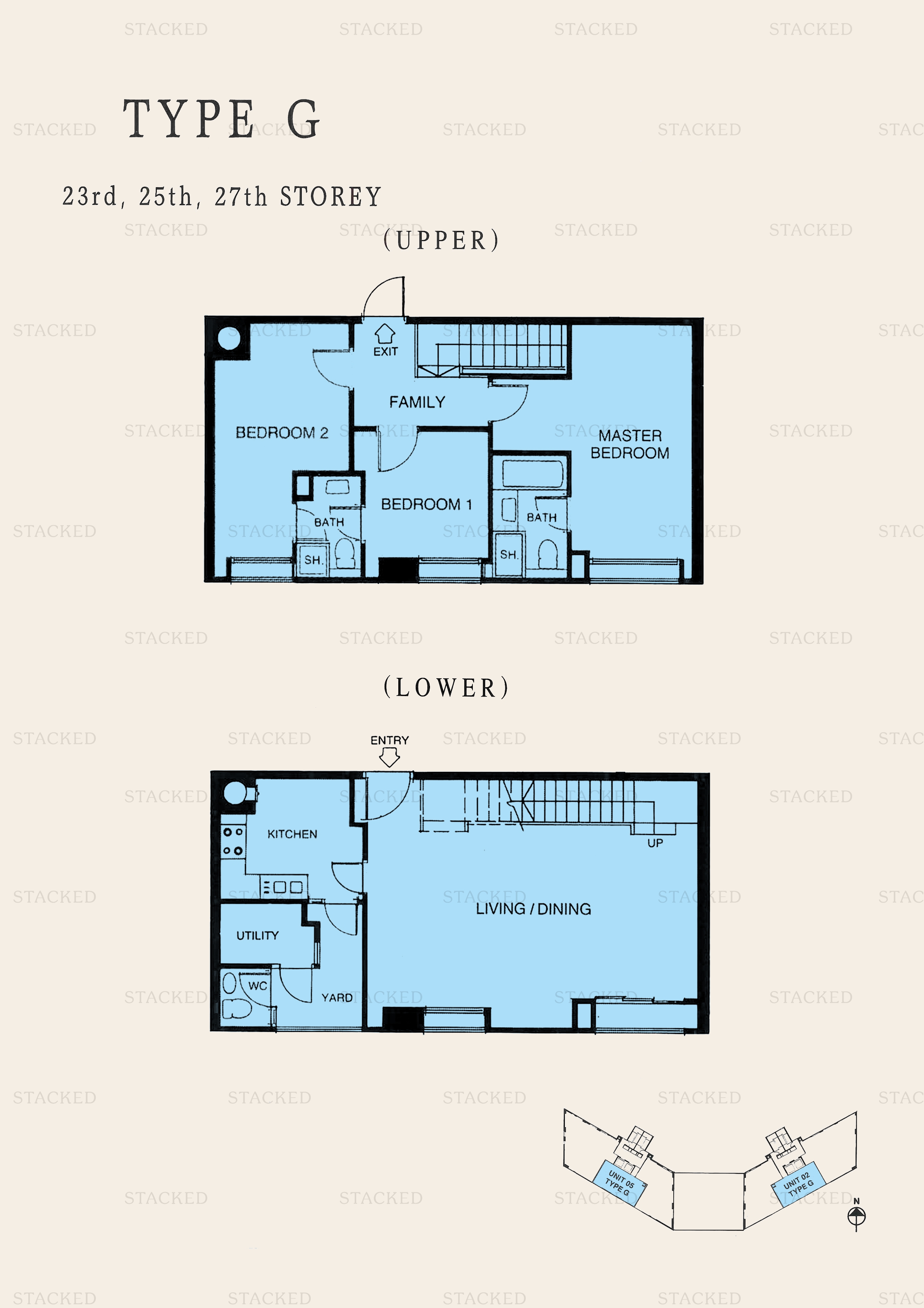 Stacked homes - Harbour View Towers Singapore Condo Floor Plans, Images ...