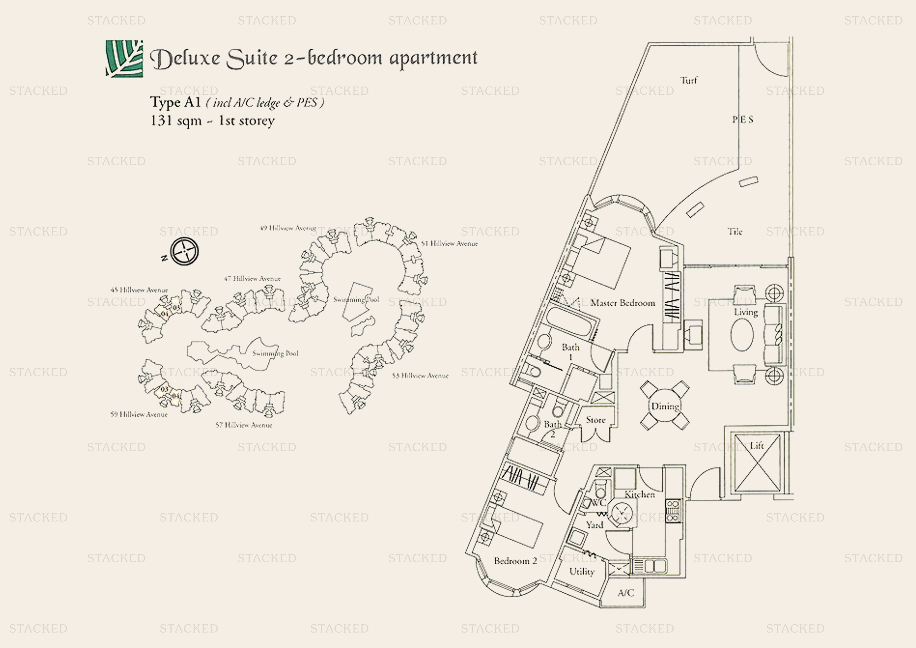 Stacked homes - Hillington Green Singapore Condo Floor Plans, Images ...