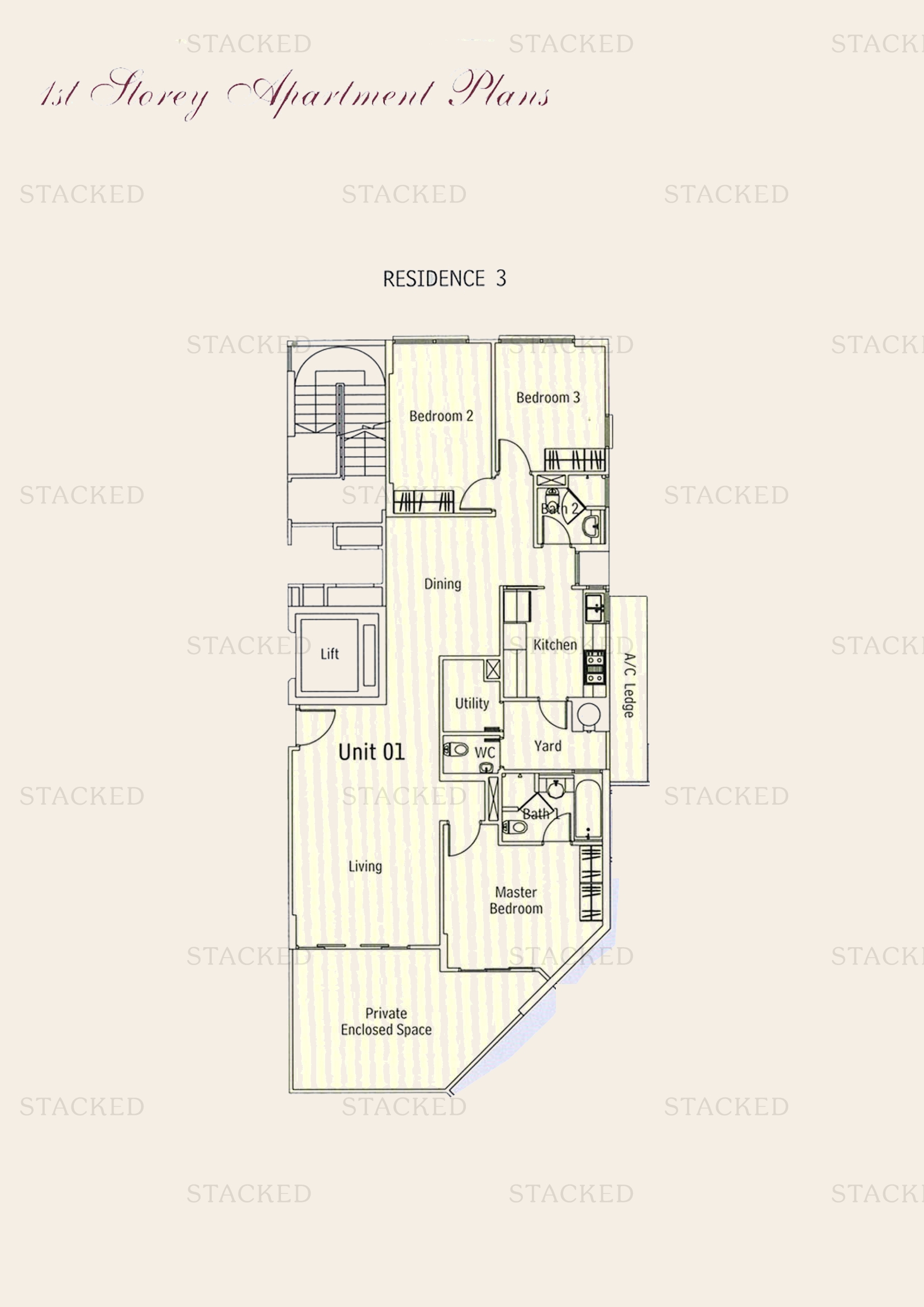 Stacked homes - Hillview Residence Singapore Condo Floor Plans, Images ...