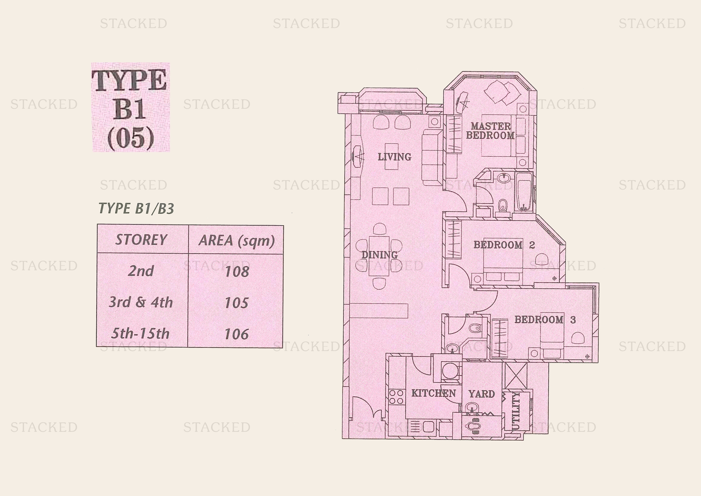 Stacked homes - Hougang Green Singapore Condo Floor Plans, Images And ...