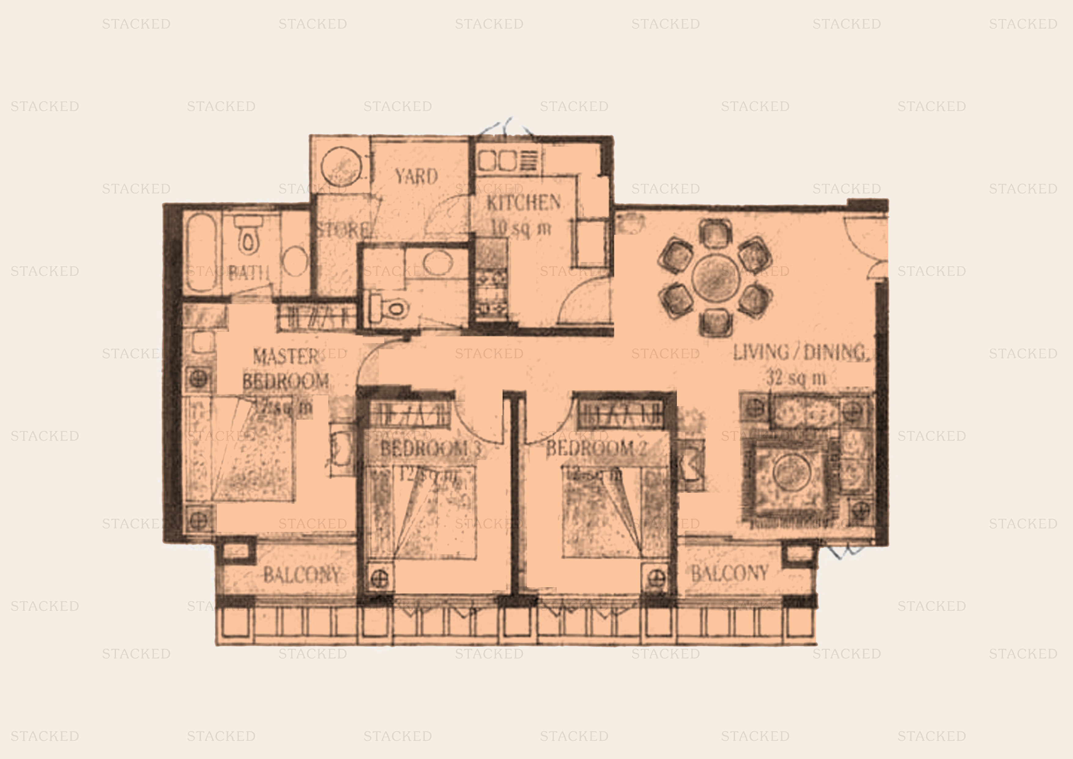 Stacked homes - Hume Park Ii Singapore Condo Floor Plans, Images And ...