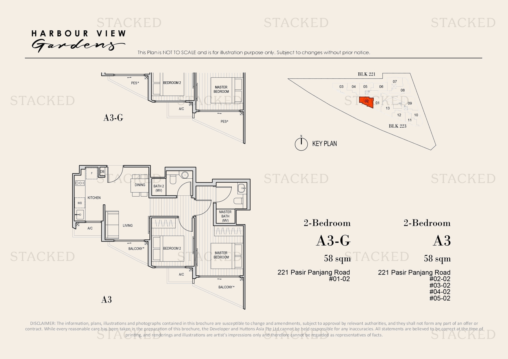 Stacked homes - Harbour View Gardens Singapore Condo Floor Plans ...