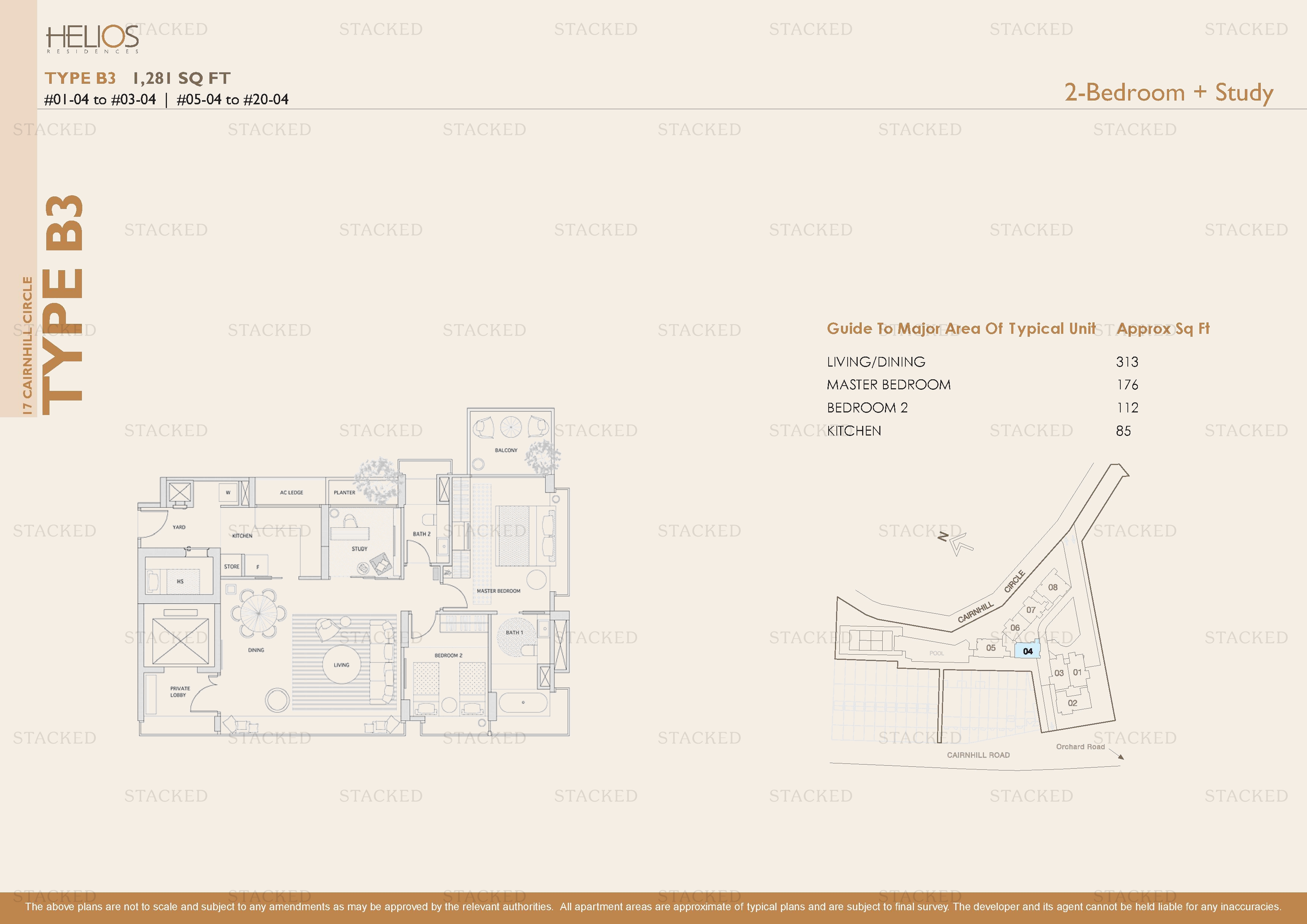 Stacked homes - Helios Residences Singapore Condo Floor Plans, Images ...