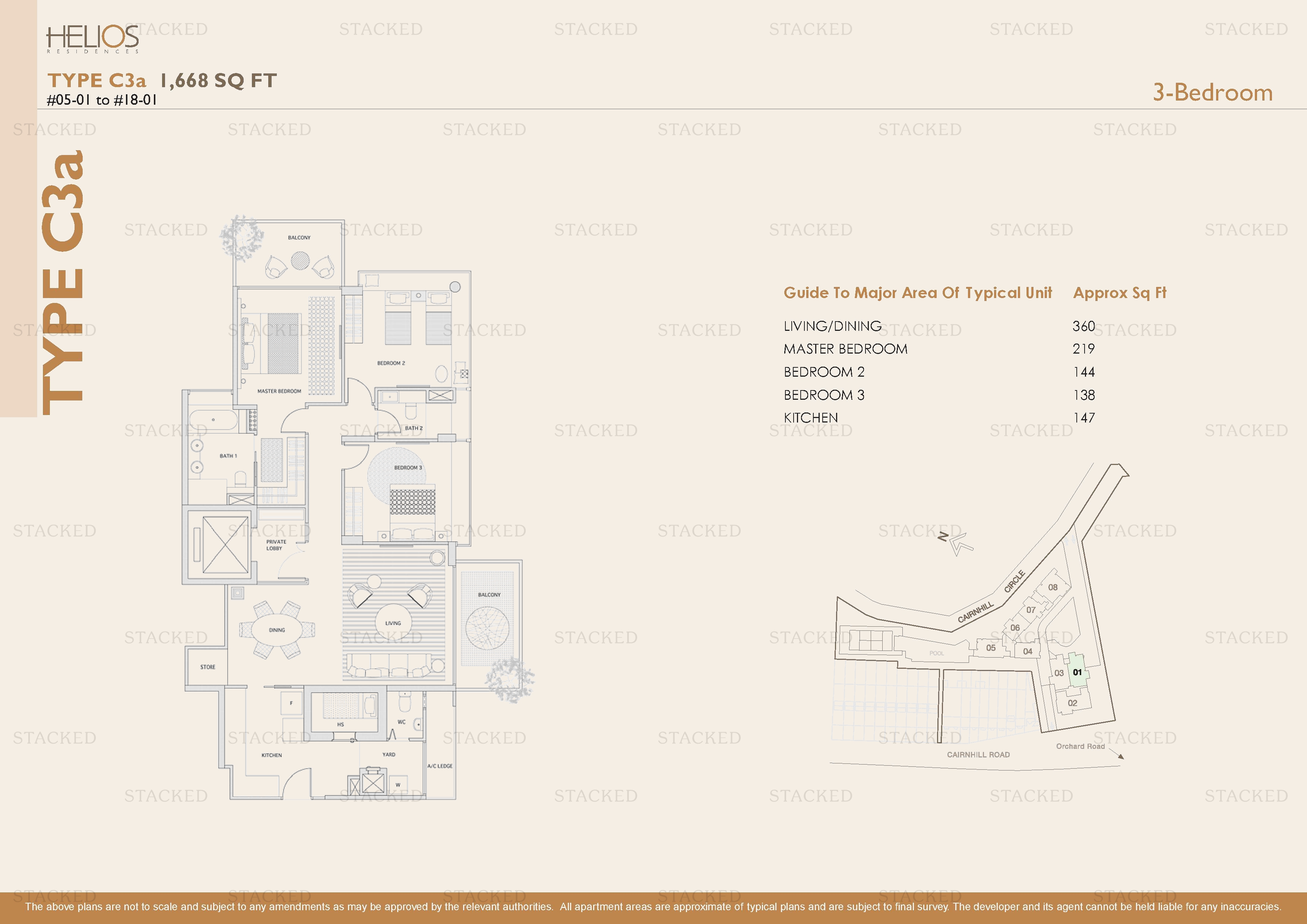 Stacked homes - Helios Residences Singapore Condo Floor Plans, Images ...