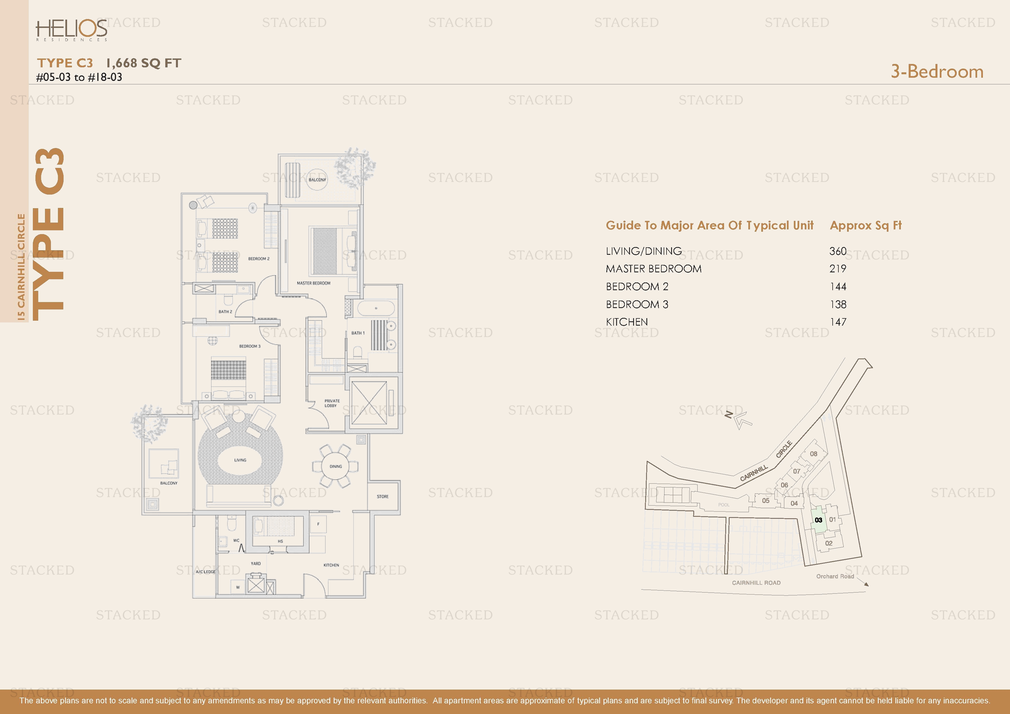 Stacked homes - Helios Residences Singapore Condo Floor Plans, Images ...