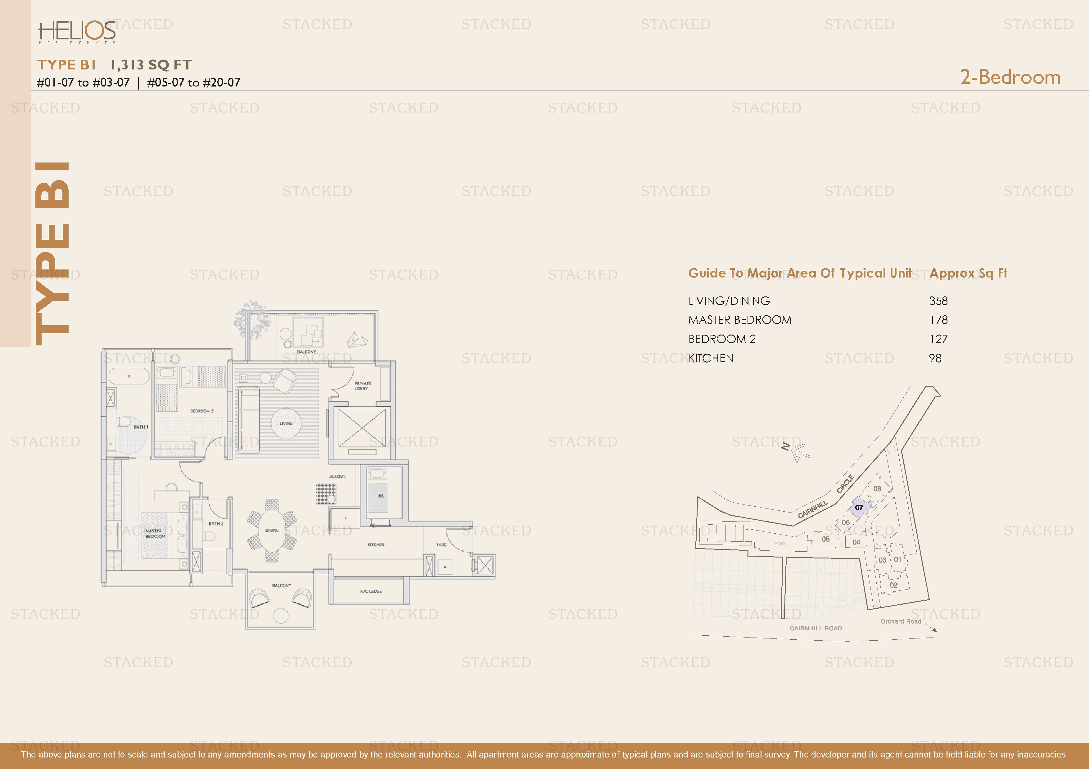 Stacked homes - Helios Residences Singapore Condo Floor Plans, Images ...