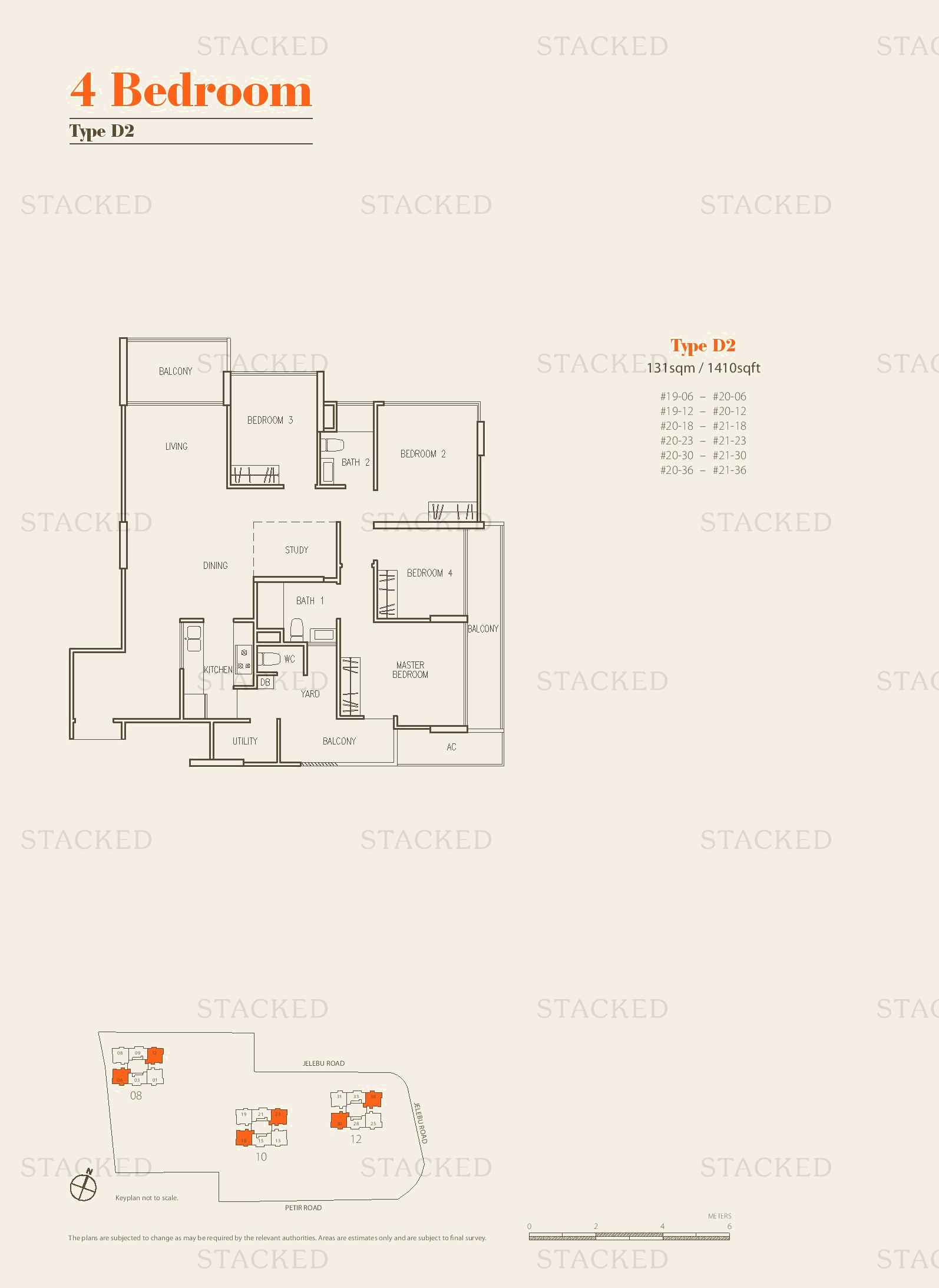 Stacked homes - Hillion Residences Singapore Condo Floor Plans, Images ...