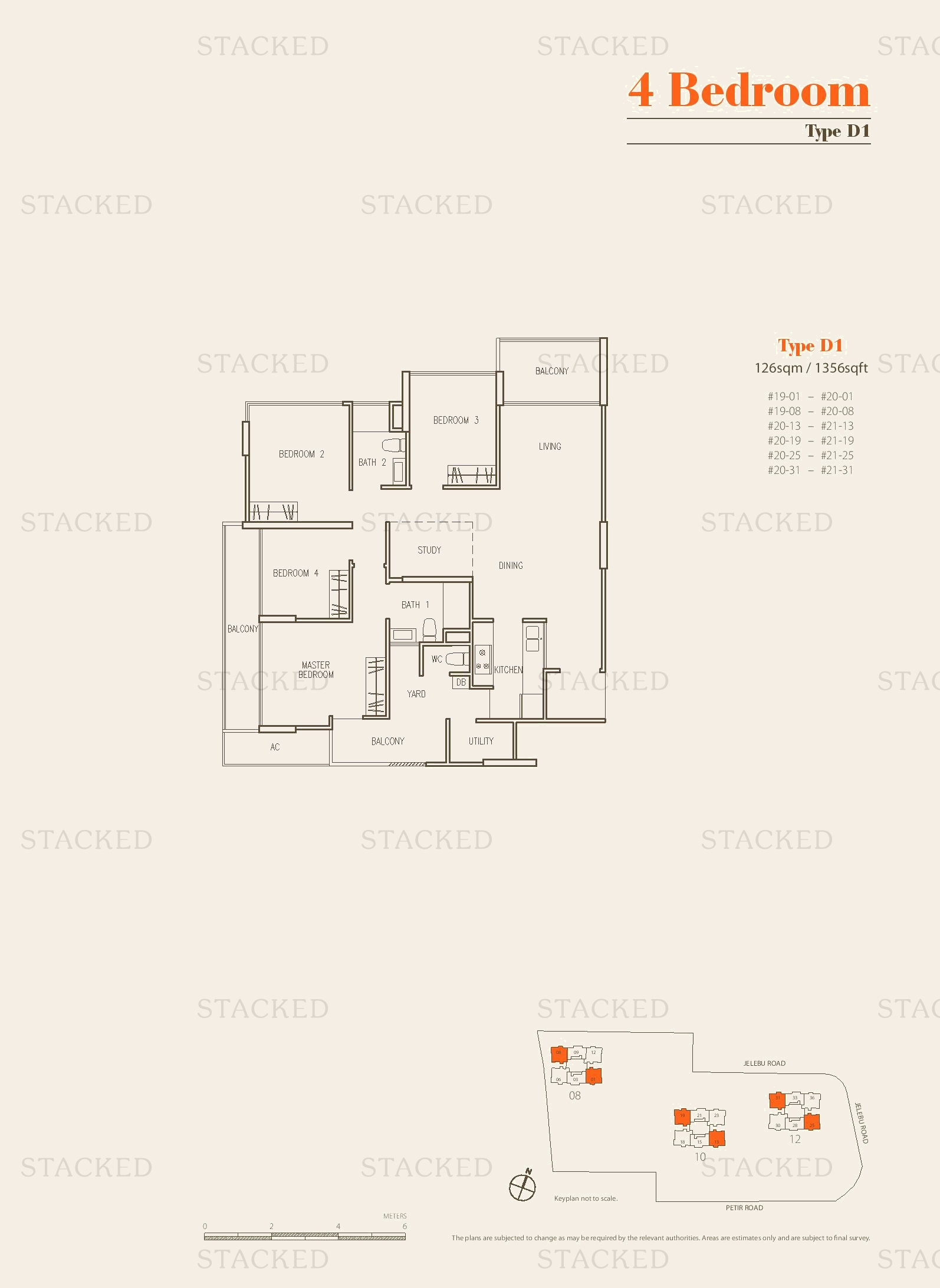 Stacked homes - Hillion Residences Singapore Condo Floor Plans, Images ...
