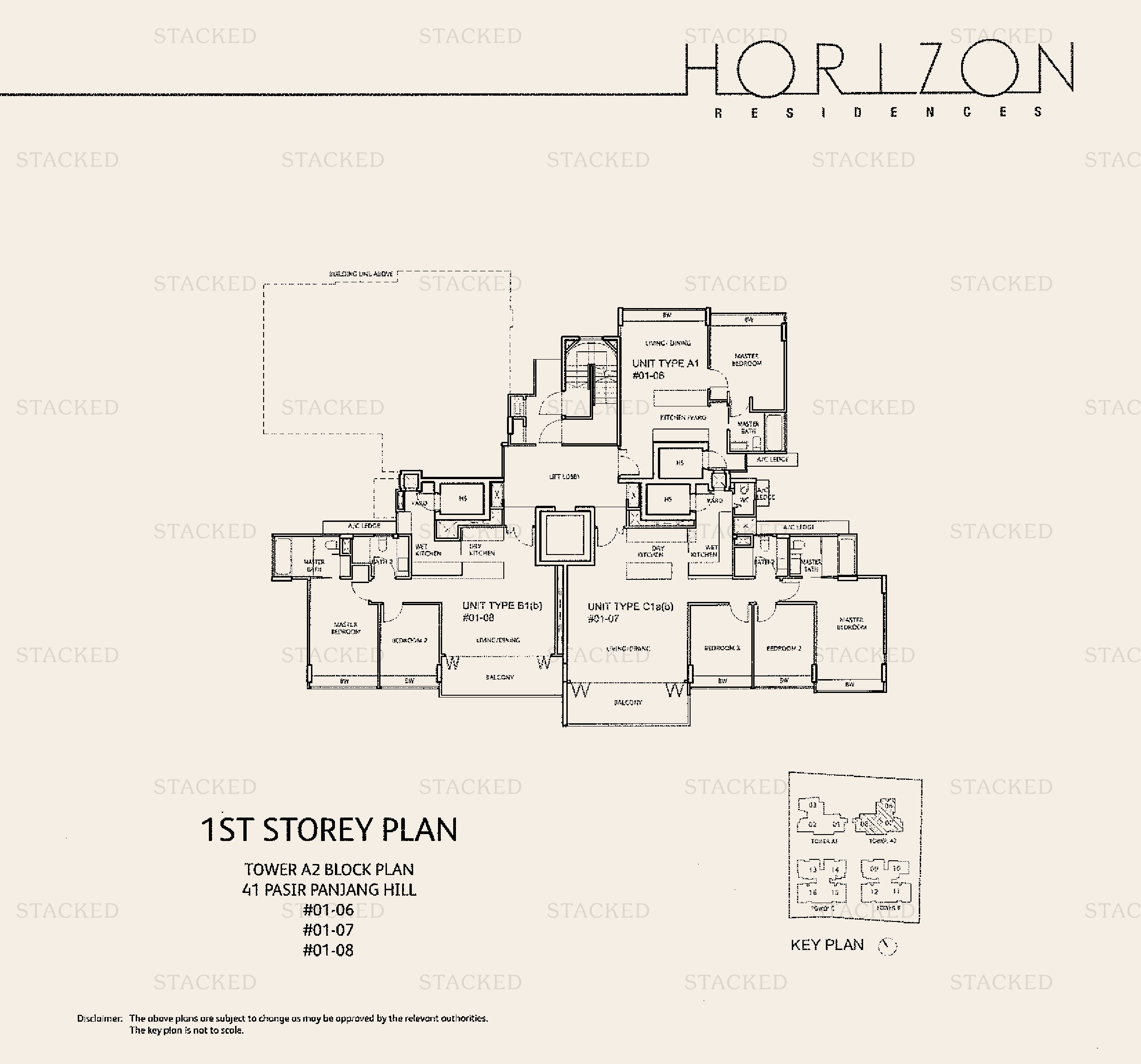 Stacked homes - Horizon Residences Singapore Condo Floor Plans, Images ...