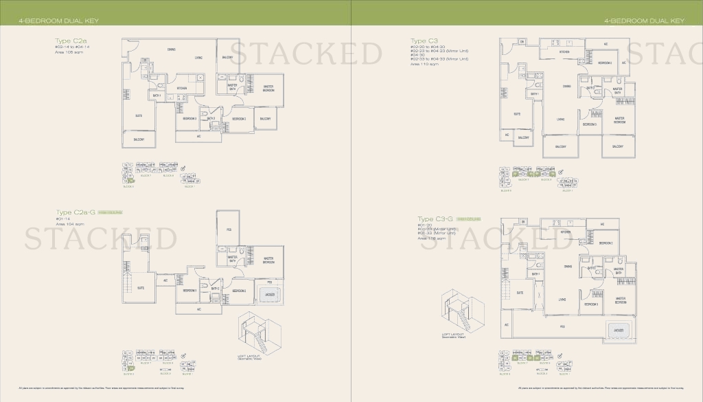 Stacked homes - Jade Residences Singapore Condo Floor Plans, Images And ...