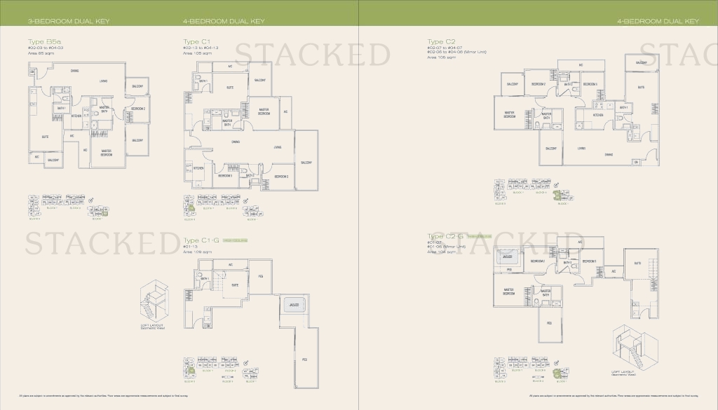 Stacked homes - Jade Residences Singapore Condo Floor Plans, Images And ...