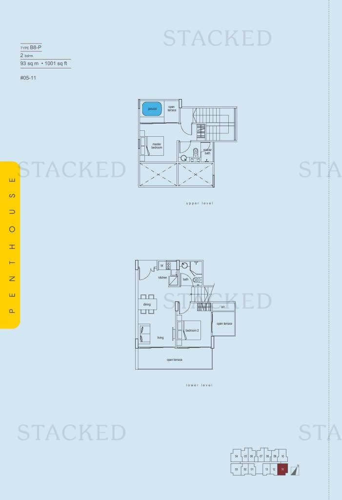 Stacked homes - Jupiter 18 Singapore Condo Floor Plans, Images And ...