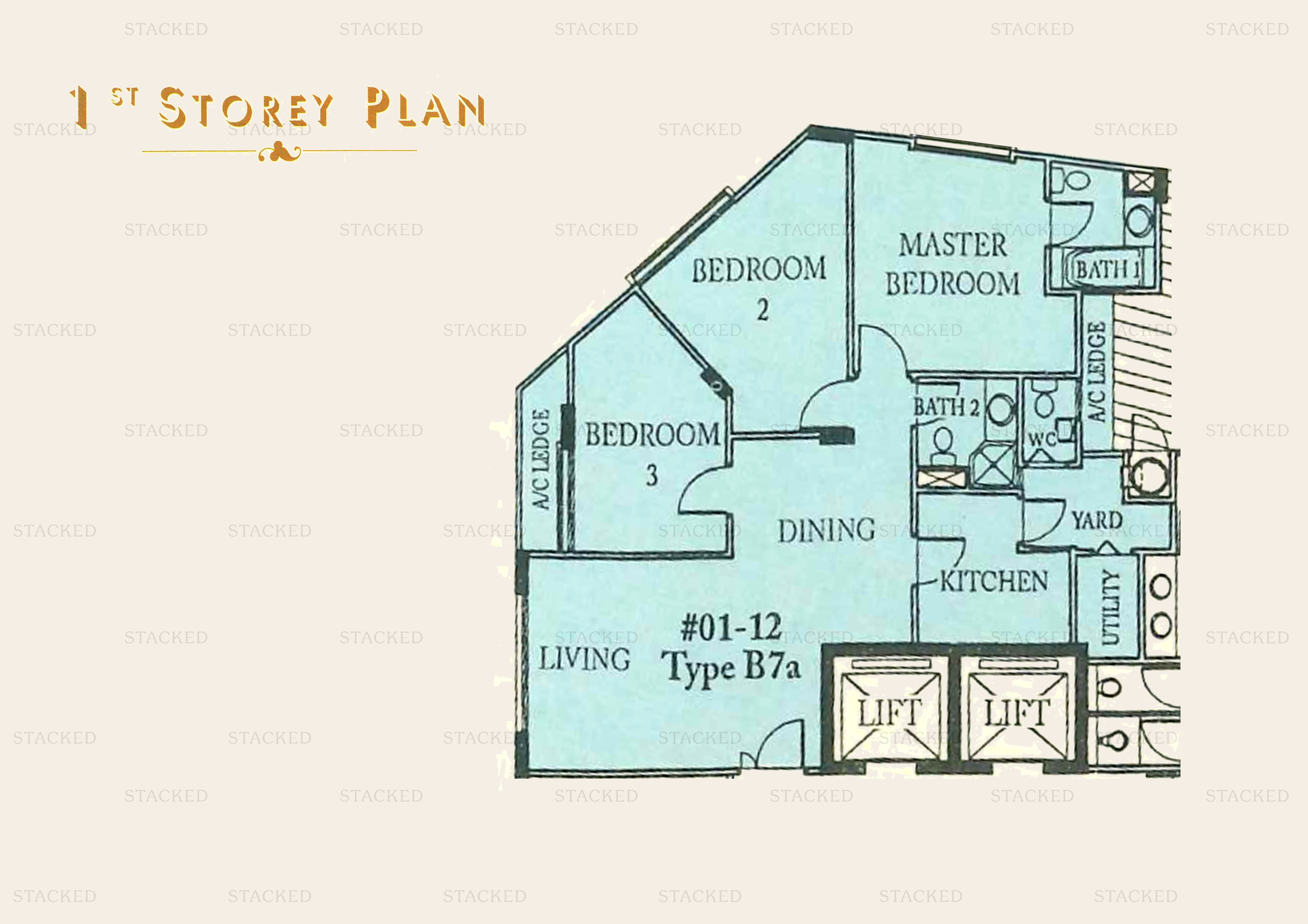 Stacked homes - Kentish Lodge Singapore Condo Floor Plans, Images And ...