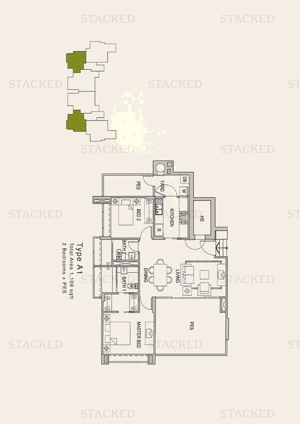 Stacked homes - Kovan Primera Singapore Condo Floor Plans, Images And ...