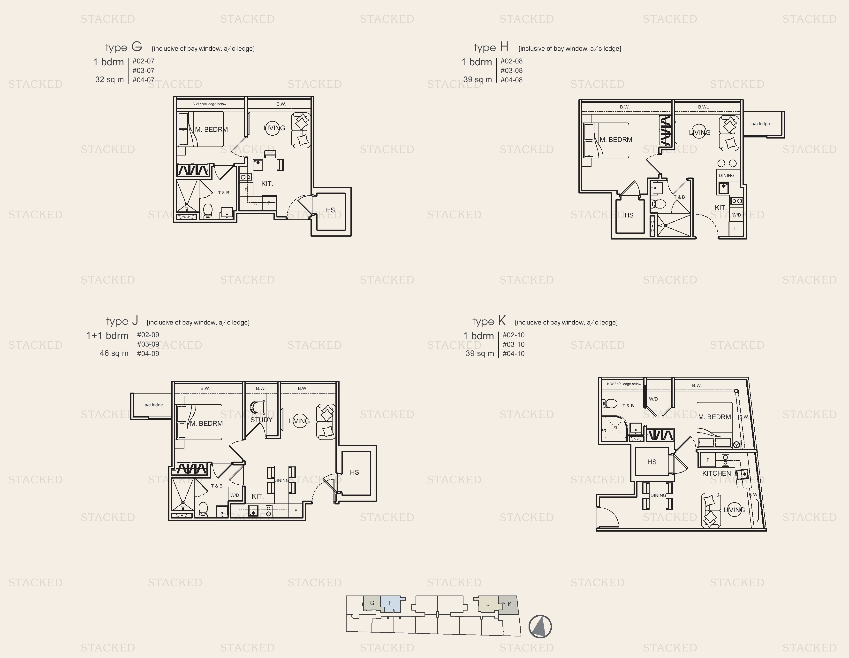 Stacked homes - Kembangan Suites Singapore Condo Floor Plans, Images ...