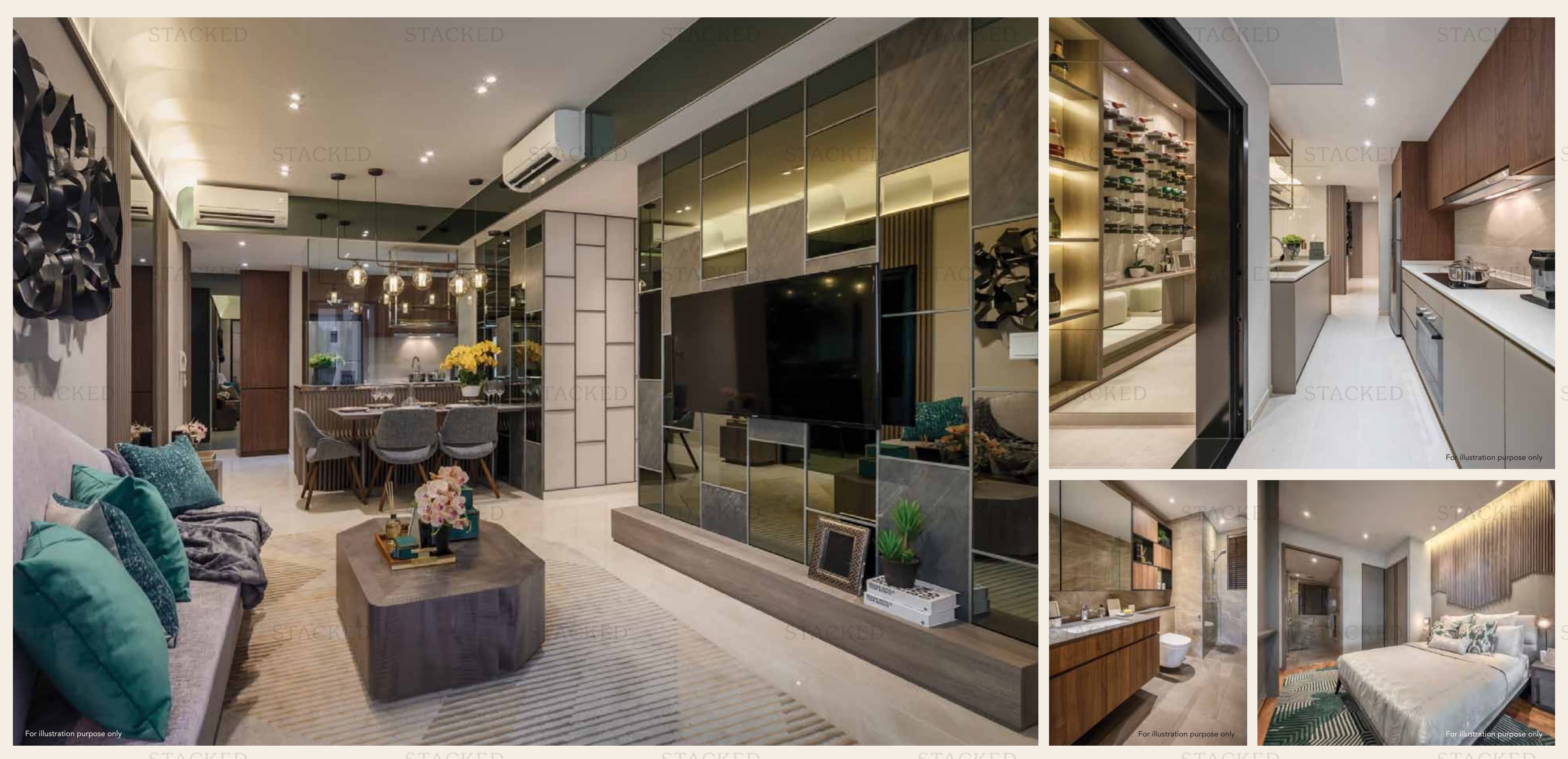 Stacked homes - Kent Ridge Hill Residences Singapore Condo Floor Plans ...